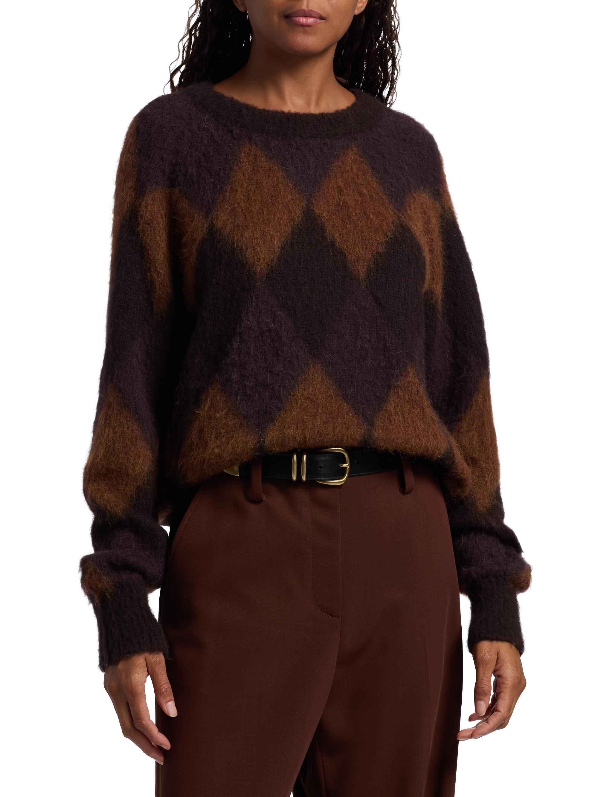 A.L.C. Ezra Diamond Oversized Sweater | Saks Fifth Avenue