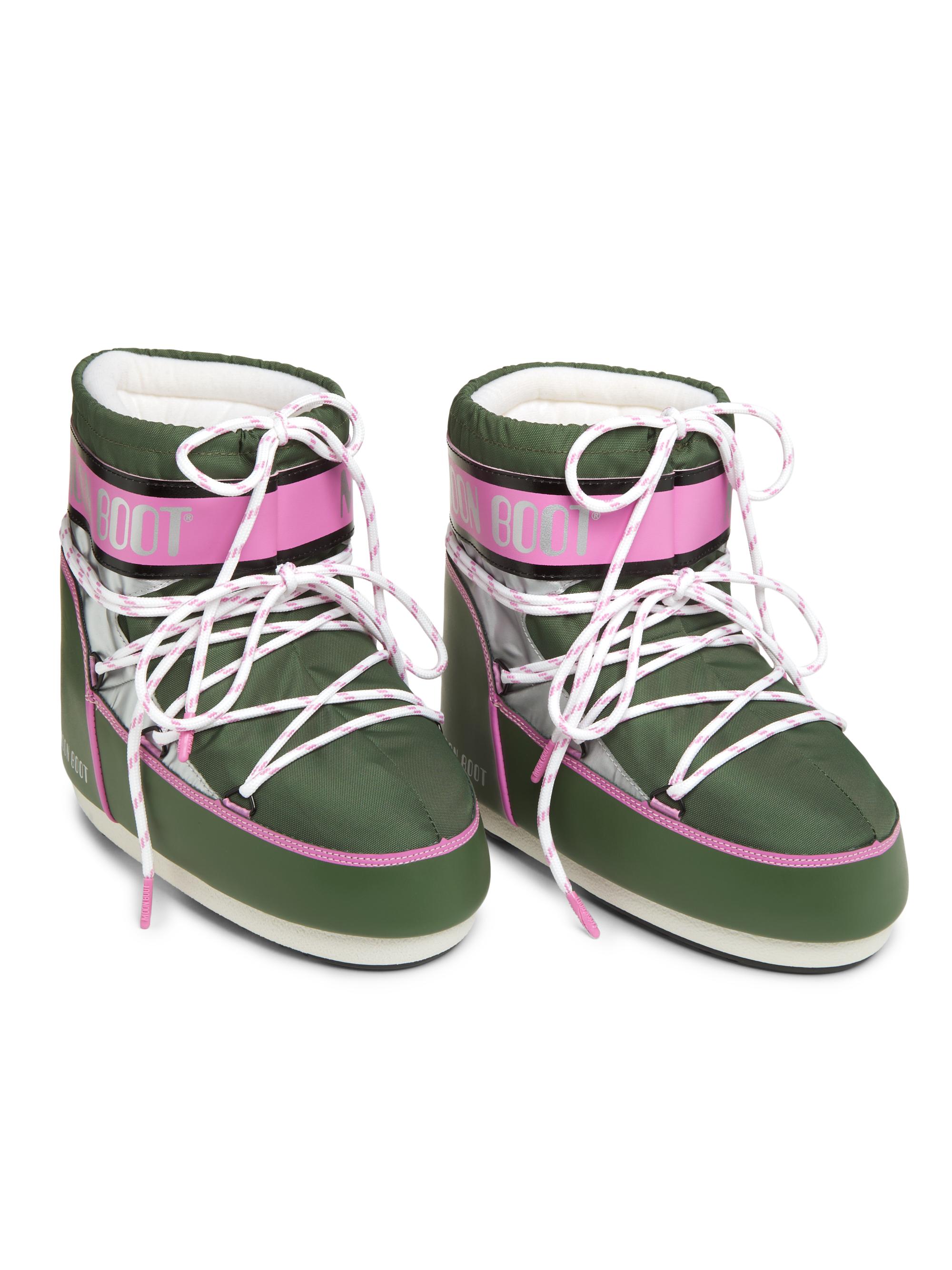 Moon Boot Icon Lace Space Racing Boots | Saks Fifth Avenue