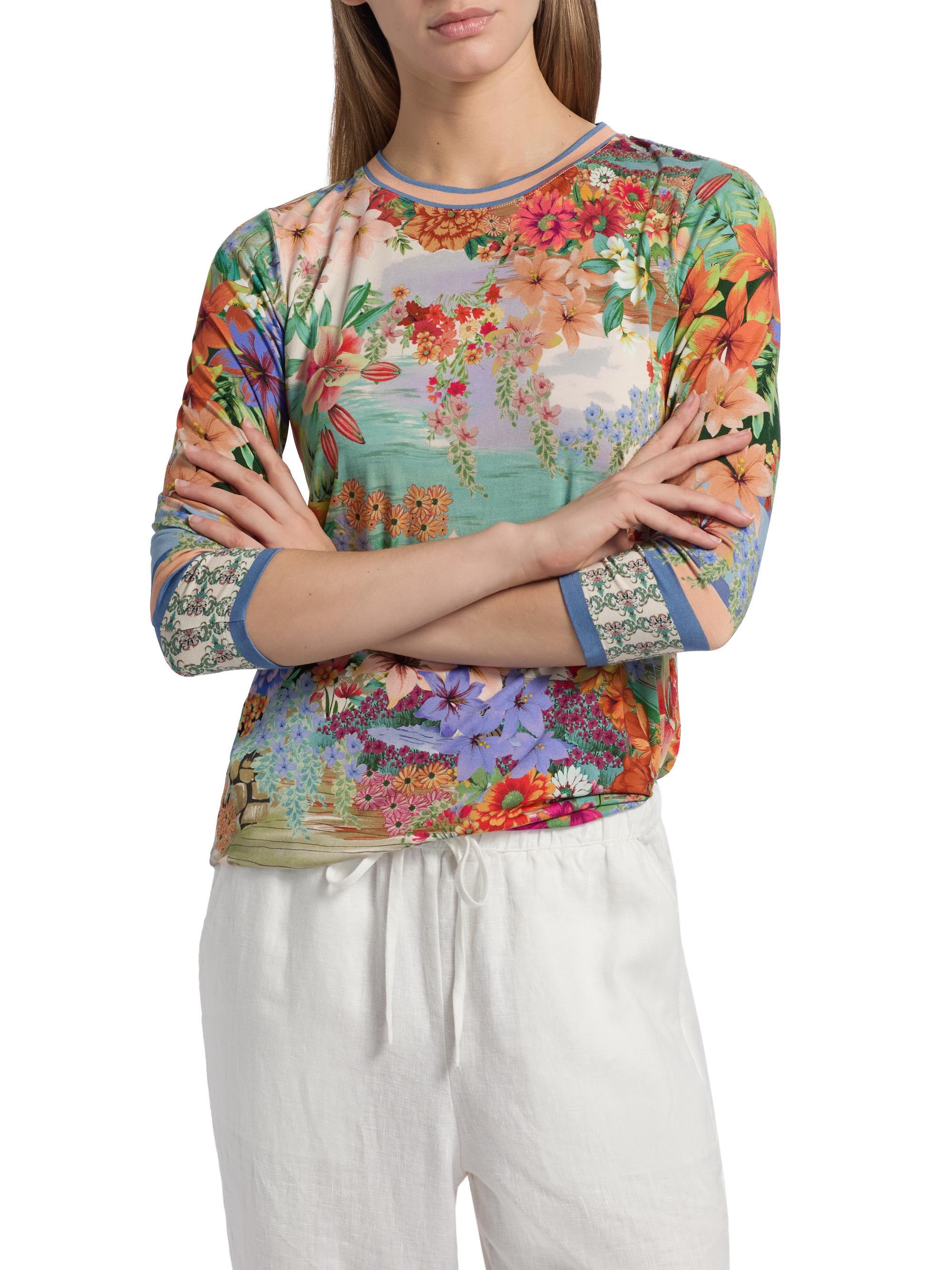 Johnny Was Plus The Janie Favortie T-Shirt | Saks Fifth Avenue