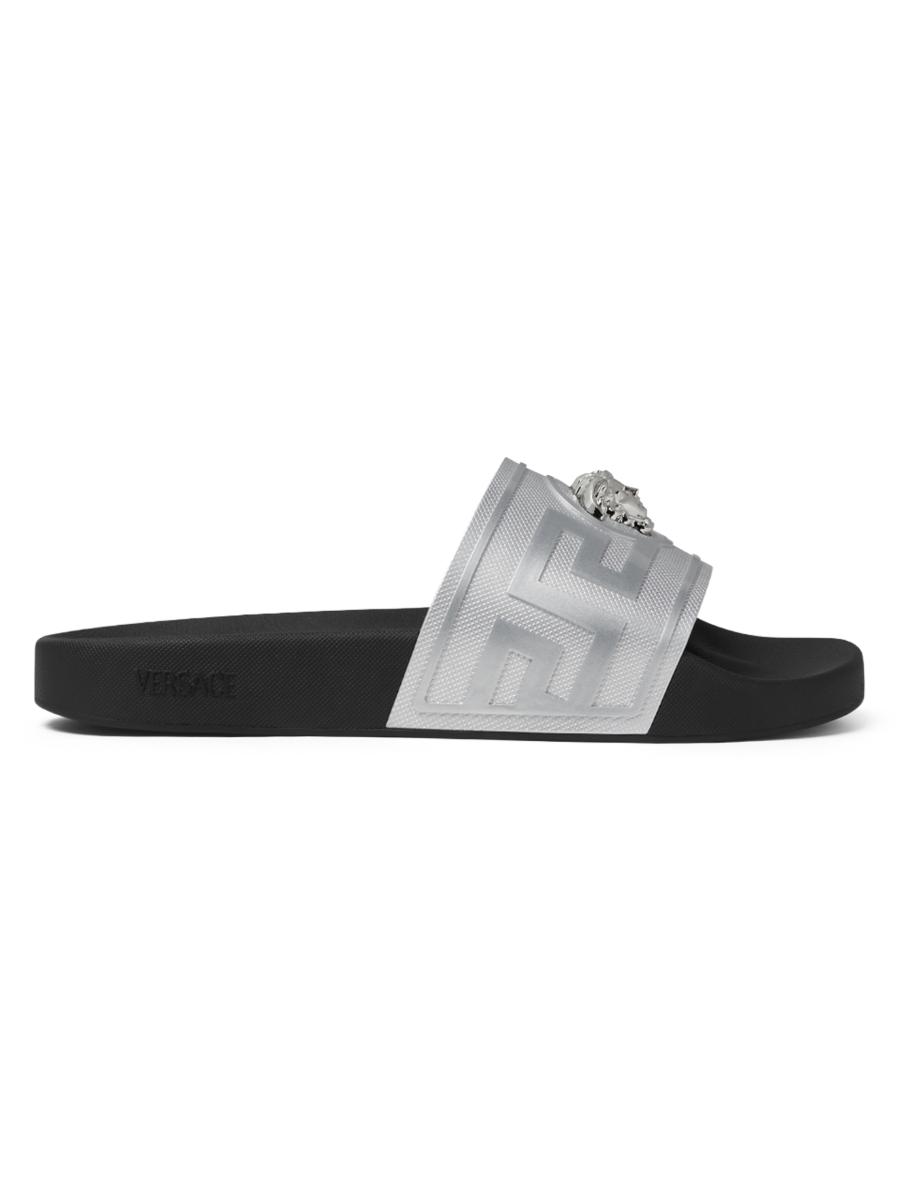 Versace Medusa Rubber Slides | Saks Fifth Avenue
