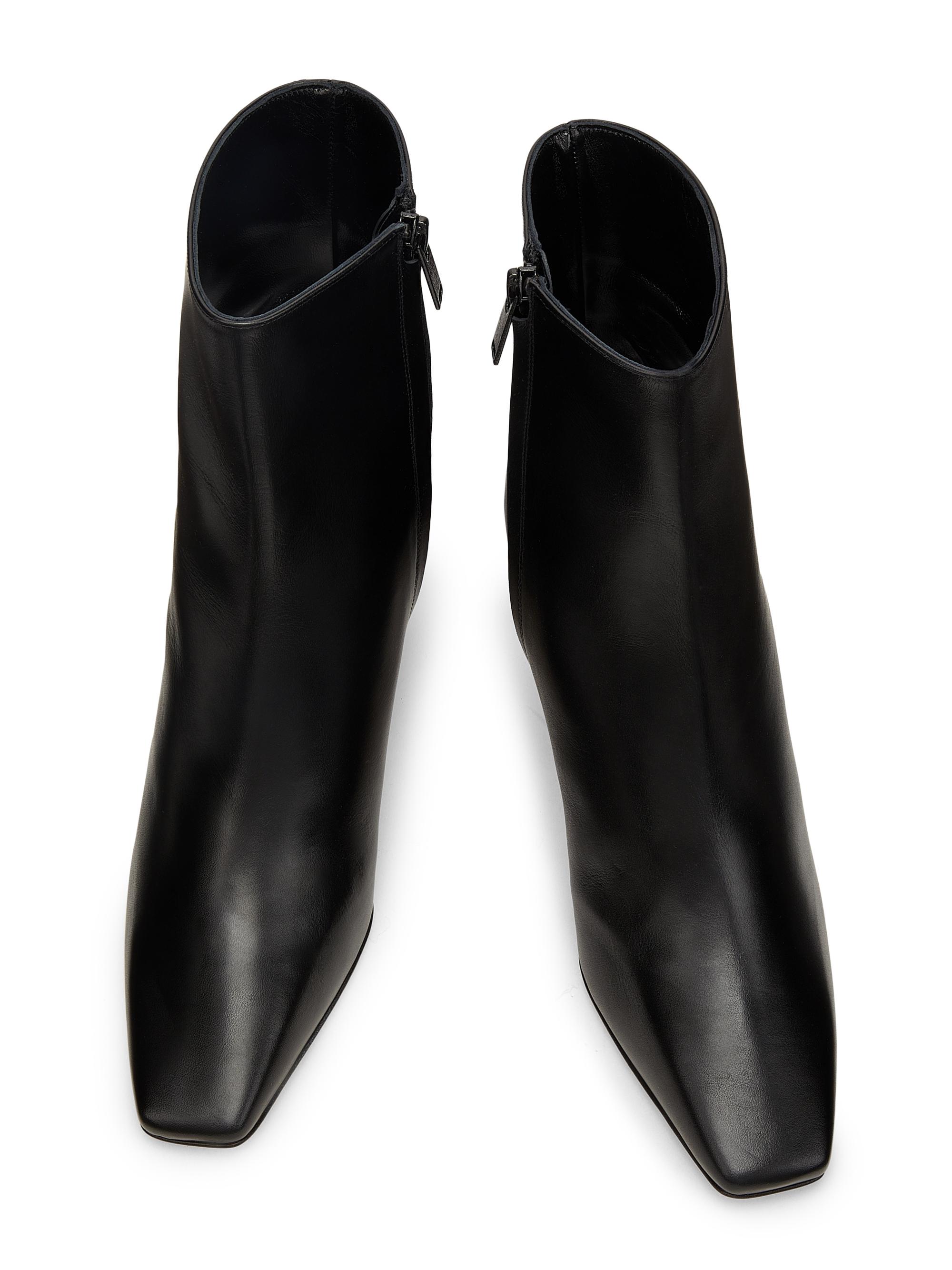 Manolo Blahnik Ofaralo Leather Ankle Boots | Saks Fifth Avenue
