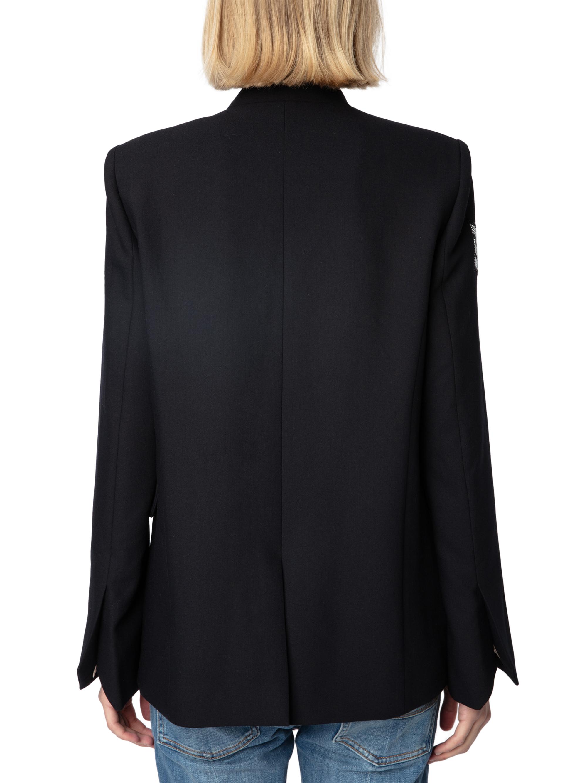 Zadig & Voltaire Embellished Structured Blazer | Saks Fifth Avenue