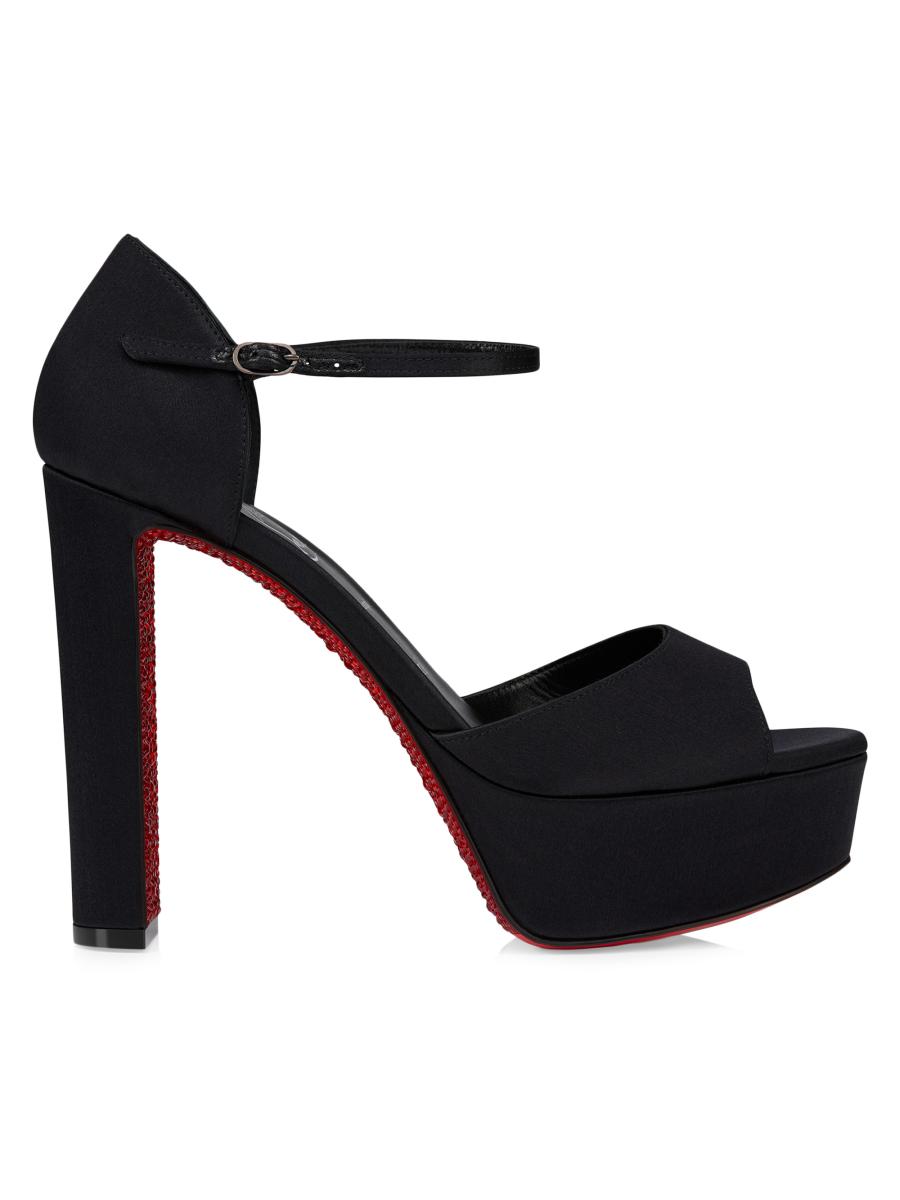 Christian Louboutin Sandaloo 130MM Red Carpet Platform Sandals | Saks ...
