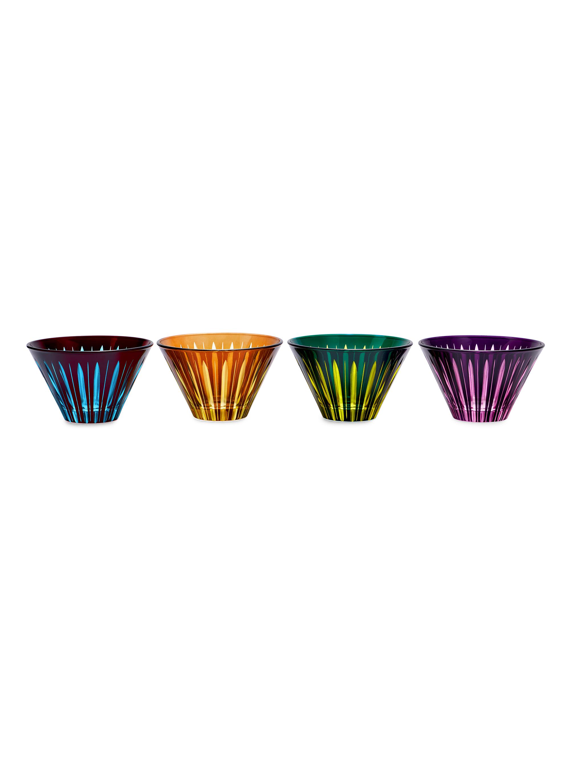 L'Objet Prism 4-Piece Glass Condiment Bowl Set | Saks Fifth Avenue