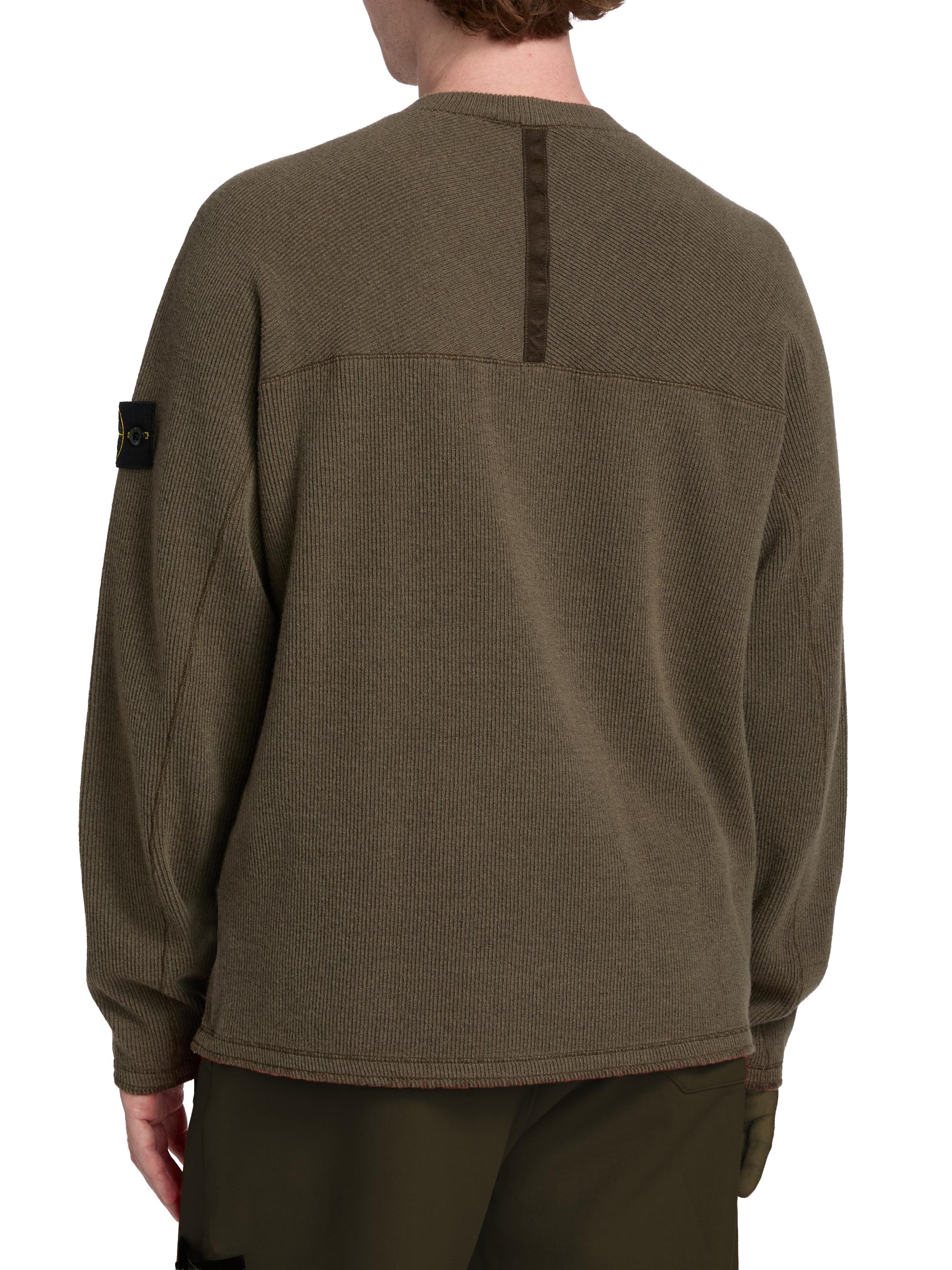 Stone Island Nylon-Wool Crewneck Sweatshirt | Saks Fifth Avenue