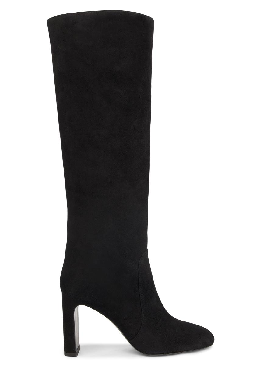 Stuart Weitzman Babette Tubo 85MM Suede Boots | Saks Fifth Avenue