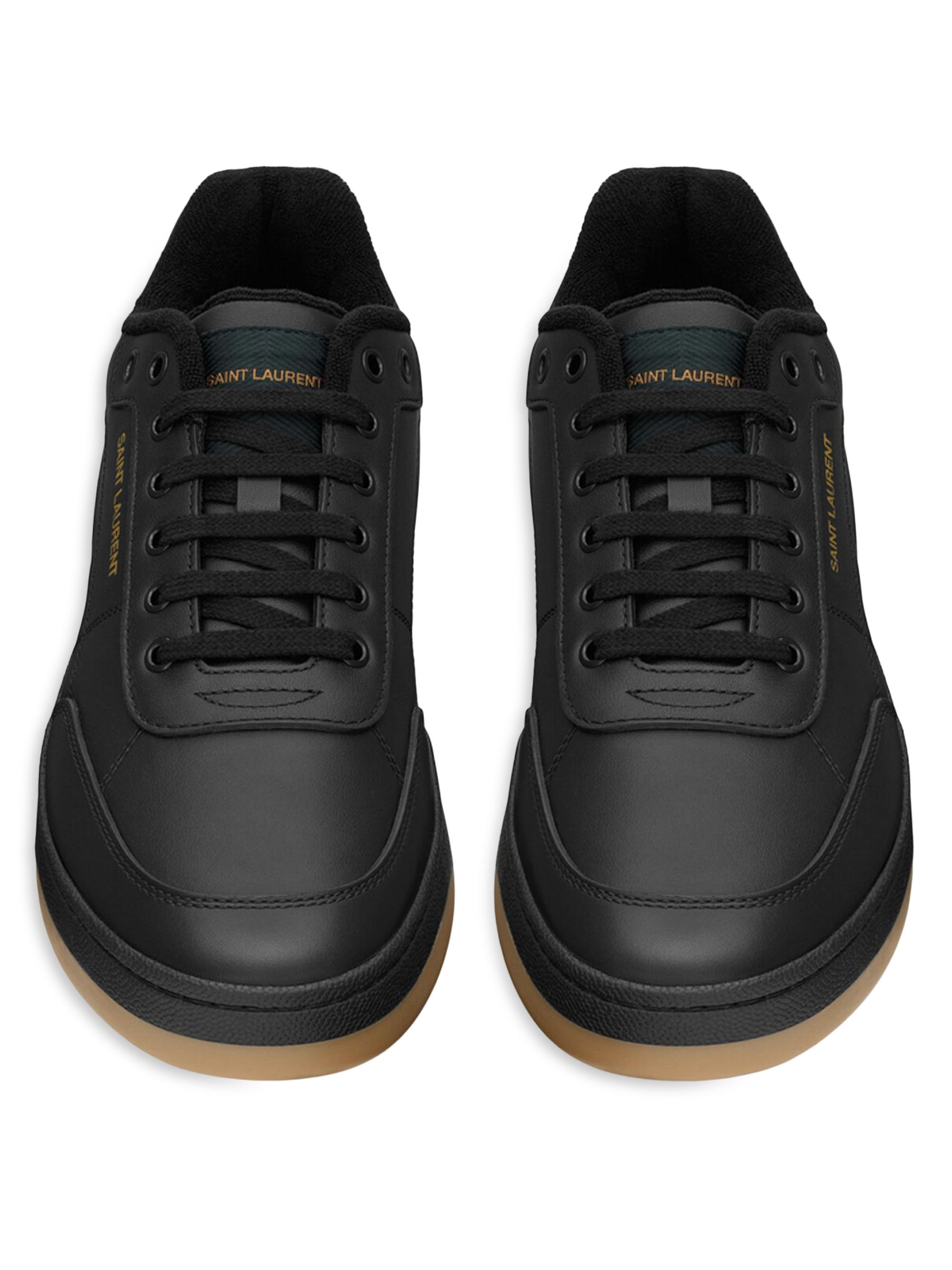 Saint Laurent SL61 Sneakers in Smooth Leather | Saks Fifth Avenue