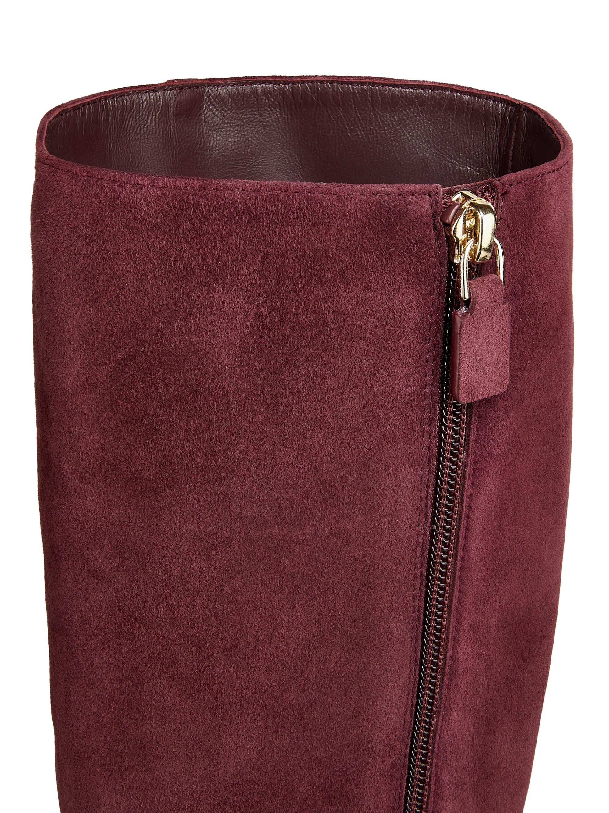 Stuart Weitzman Boot Vinnie 85MM Suede Boots | Saks Fifth Avenue