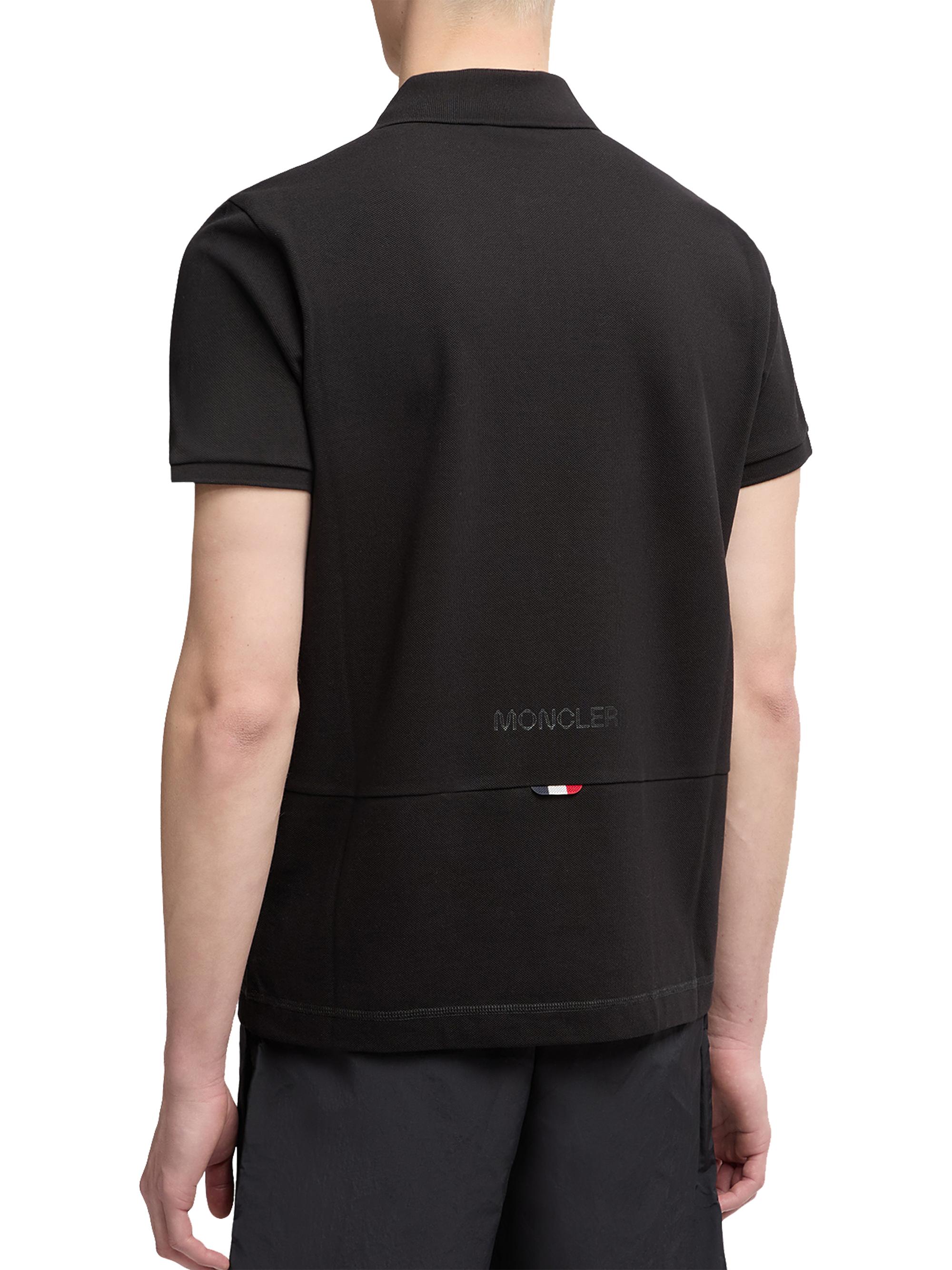 Moncler Polo Shirt in Cotton Piquet | Saks Fifth Avenue