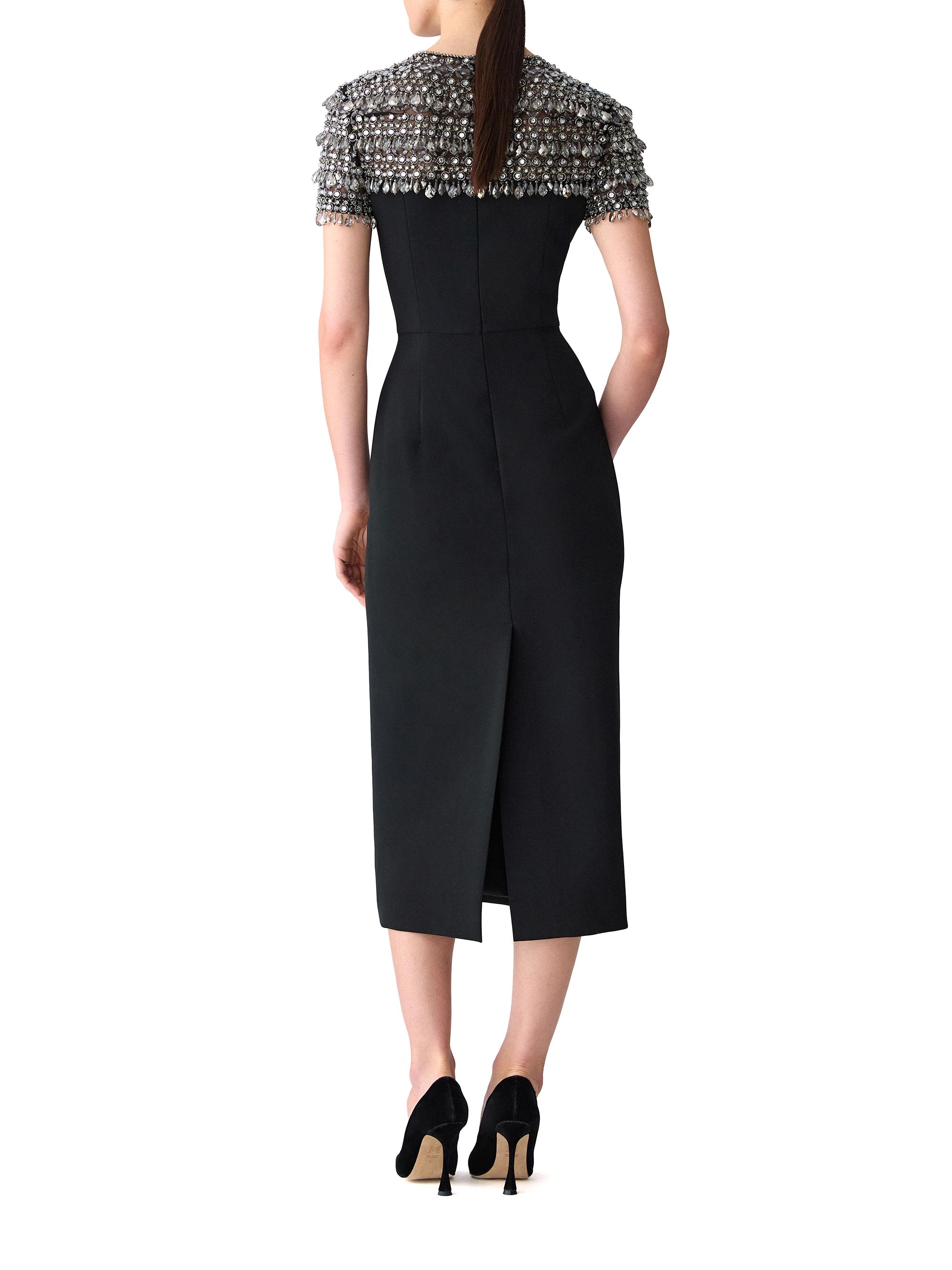Carolina Herrera Embellished Cocktail Dress | Saks Fifth Avenue