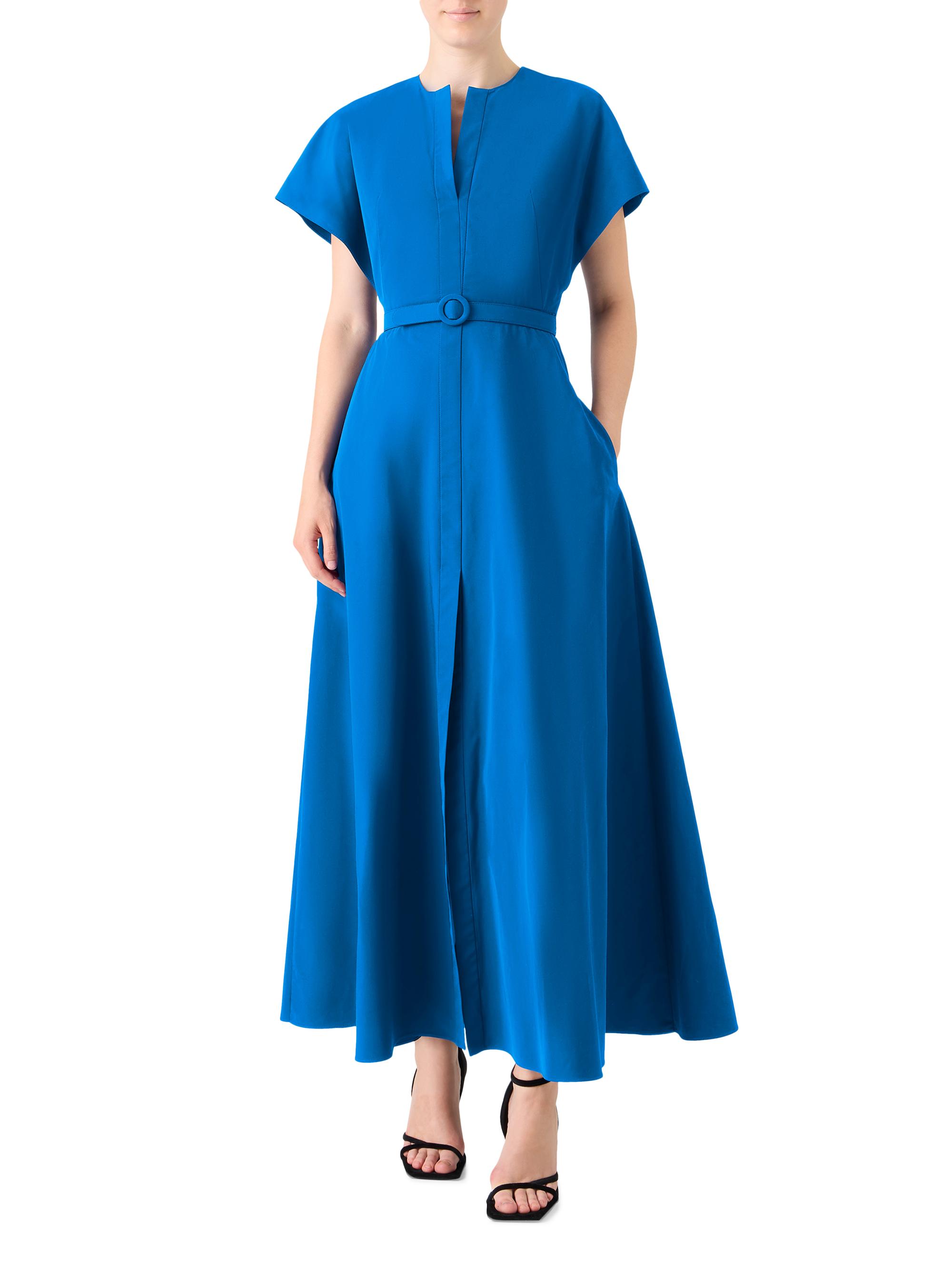Akris punto Techno Radzimir Belted Midi-Dress | Saks Fifth Avenue
