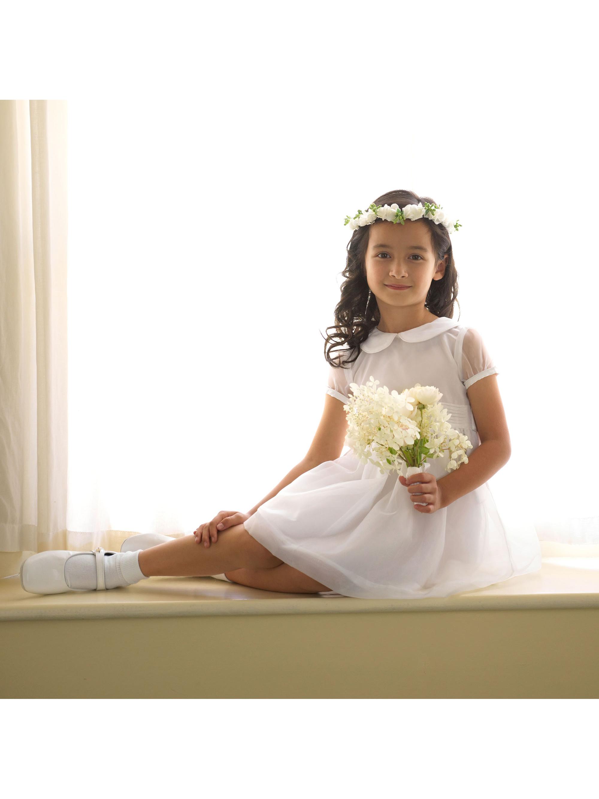 Rachel Riley Little Girl's & Girl's Organza Pintuck Dress | Saks Fifth ...