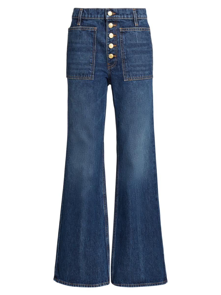 Ulla Johnson The Lou High-Rise Jeans | Saks Fifth Avenue