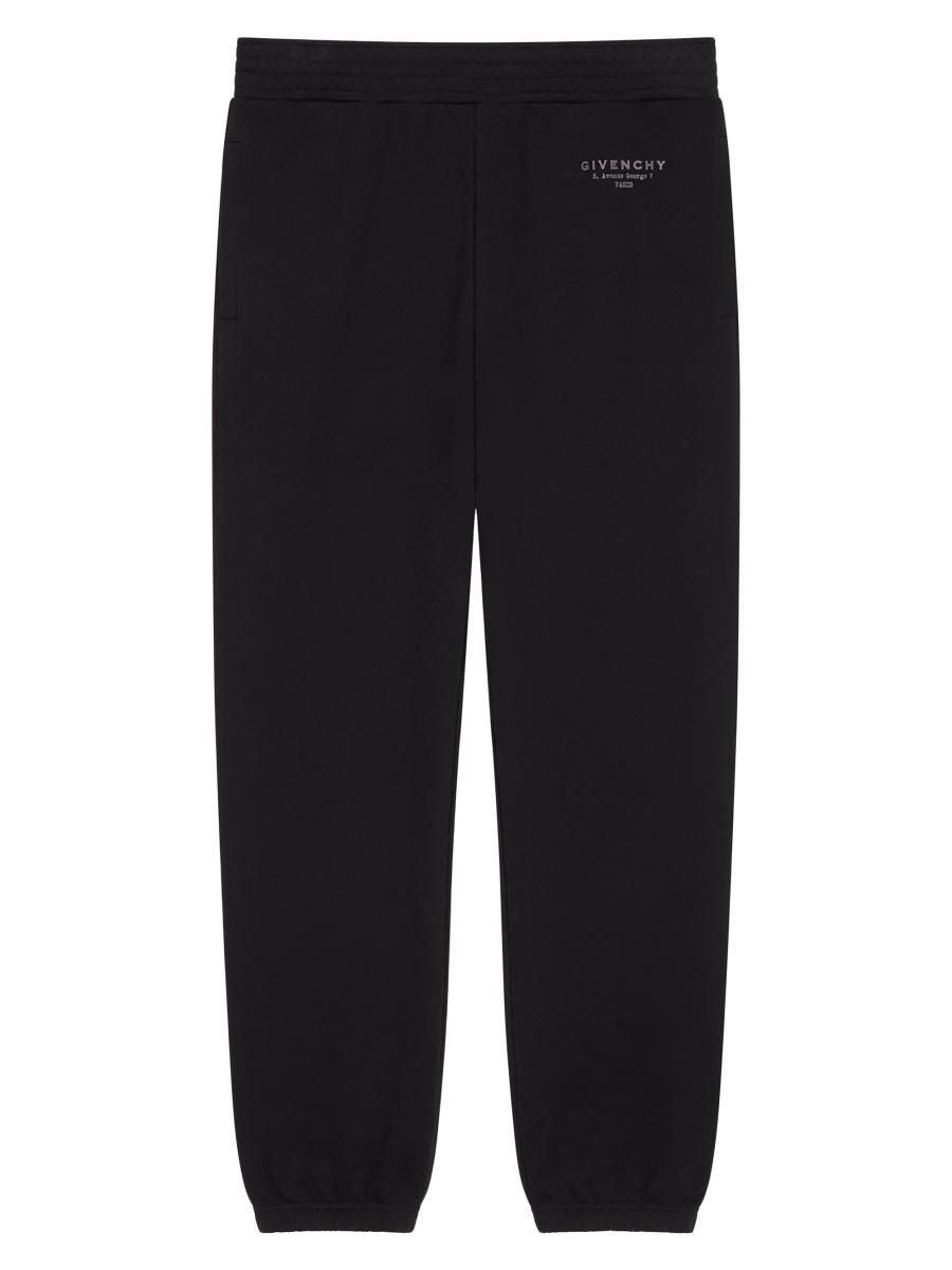 Givenchy Jogger Pants in Fleece with Stamp Print | Saks Fifth Avenue