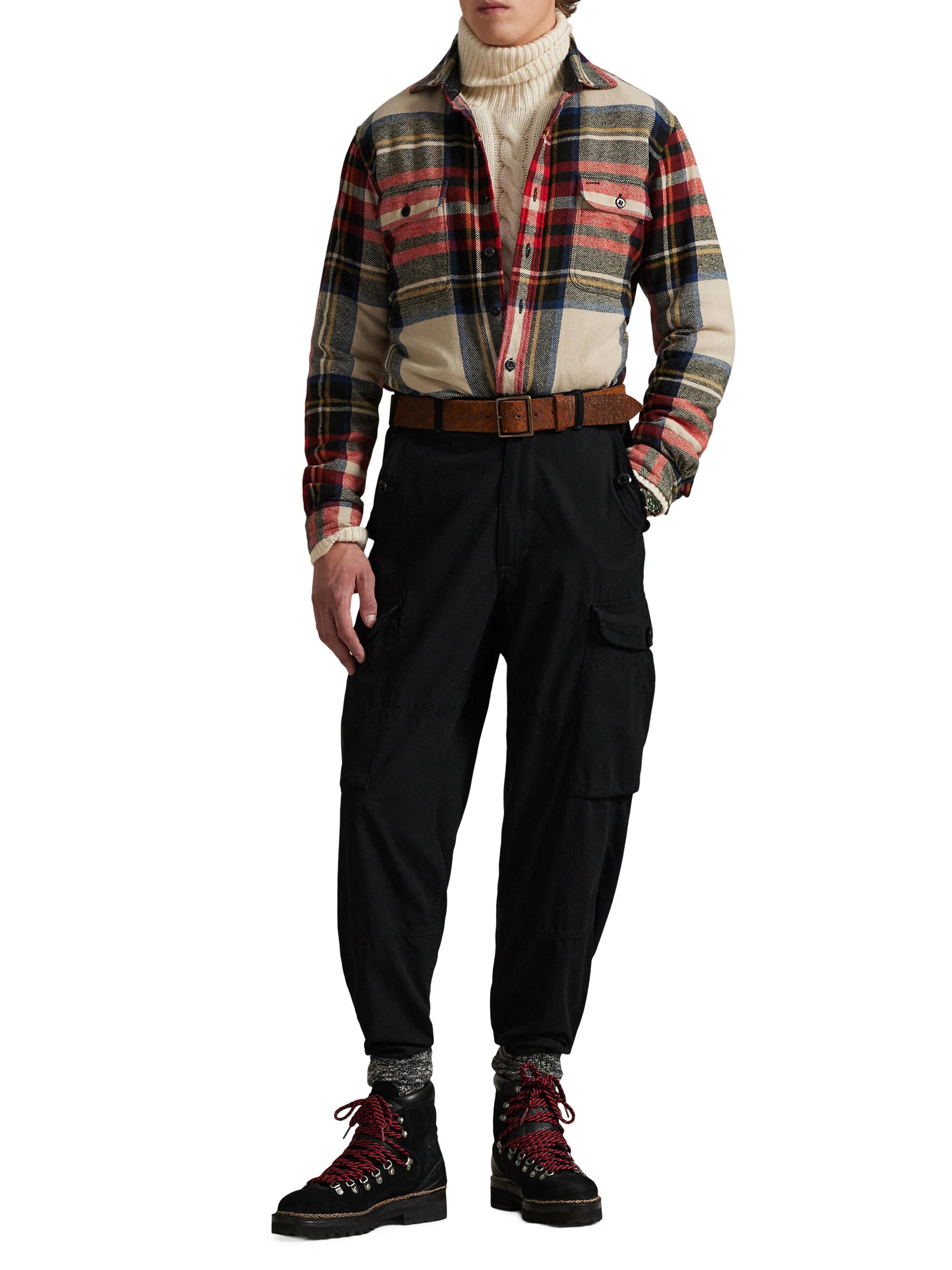 Polo Ralph Lauren Plaid Brushed Flannel Shirt | Saks Fifth Avenue