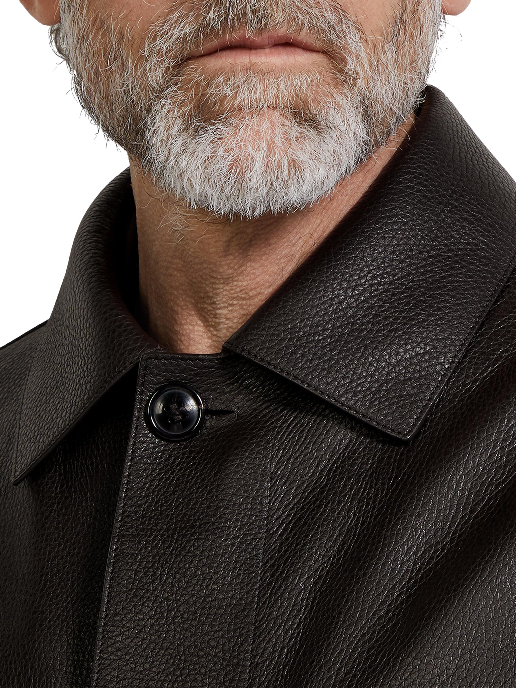 ZEGNA Deerskin Field Jacket | Saks Fifth Avenue