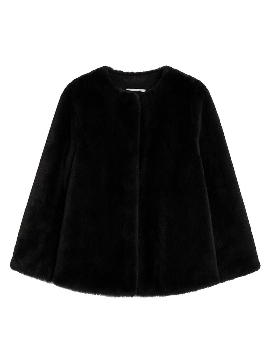 Apparis Sloane Printed Faux-Fur Cape | Saks Fifth Avenue