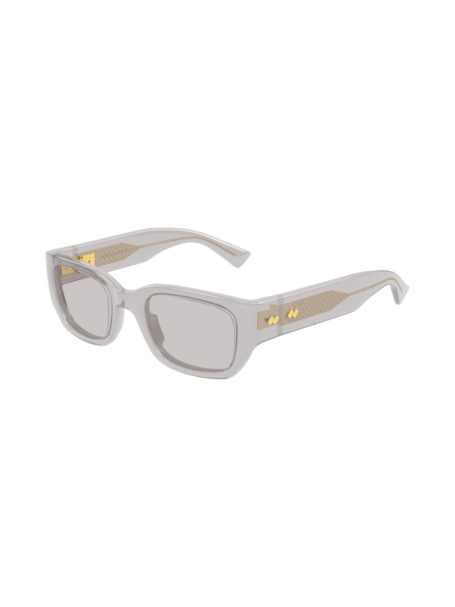 Bottega Veneta Intrecciato Wirecore 52MM Rectangular Sunglasses | Saks ...