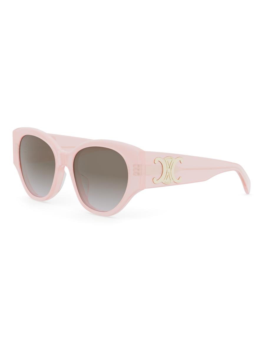 CELINE Maxi Triomphe 55MM Butterfly Sunglasses | Saks Fifth Avenue