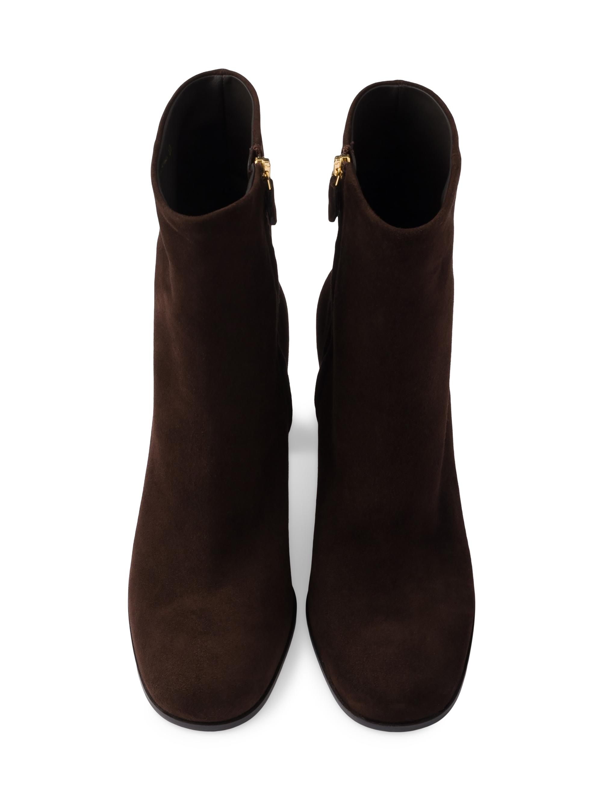 Prada Suede Booties | Saks Fifth Avenue