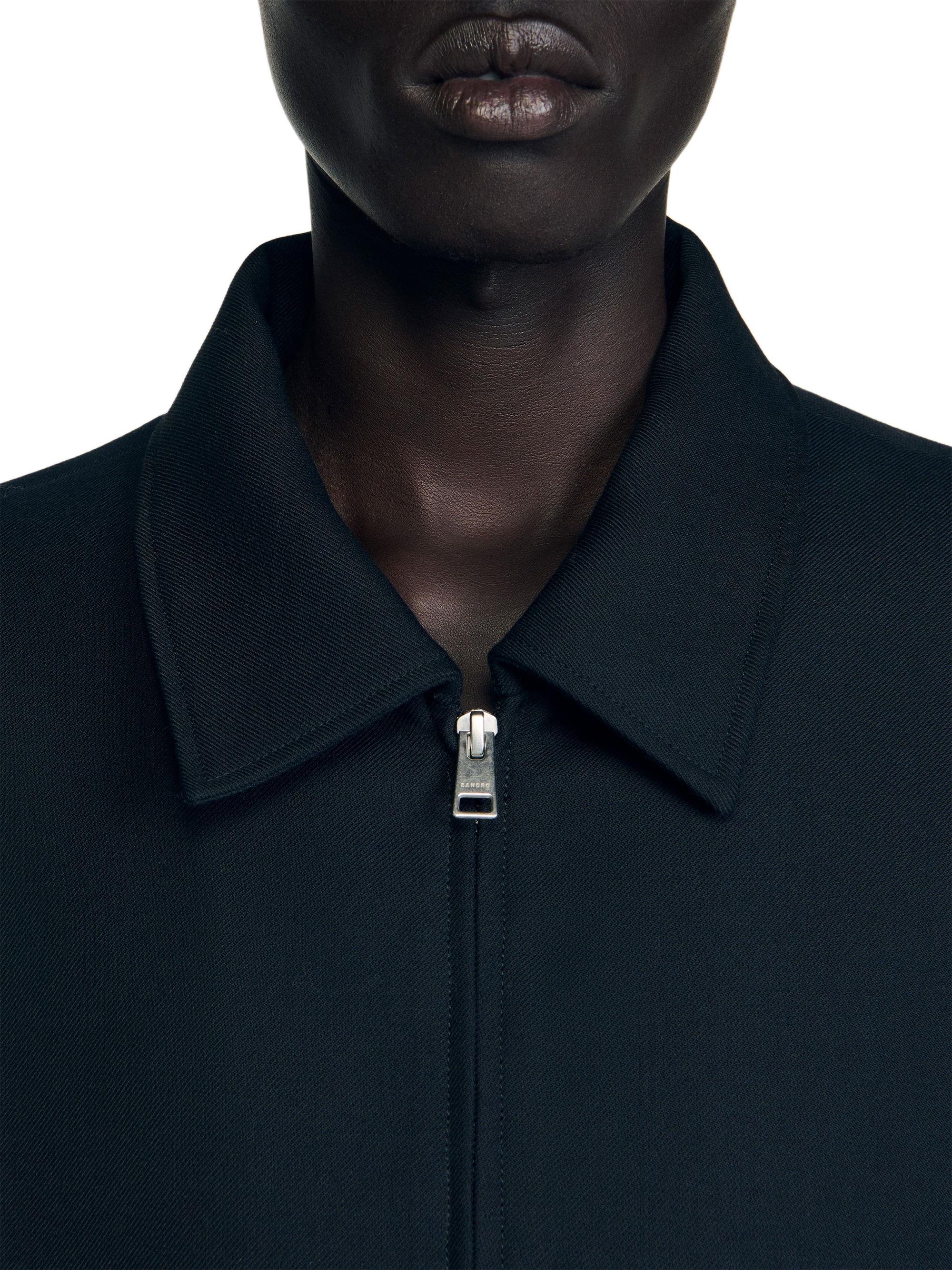 Sandro Zip-Up Jacket | Saks Fifth Avenue