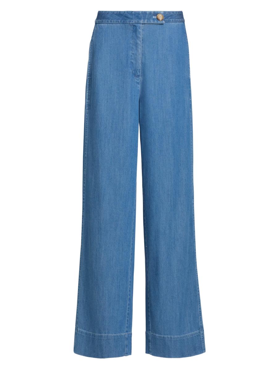 Derek Lam 10 Crosby Eli Wide-Leg Trousers | Saks Fifth Avenue