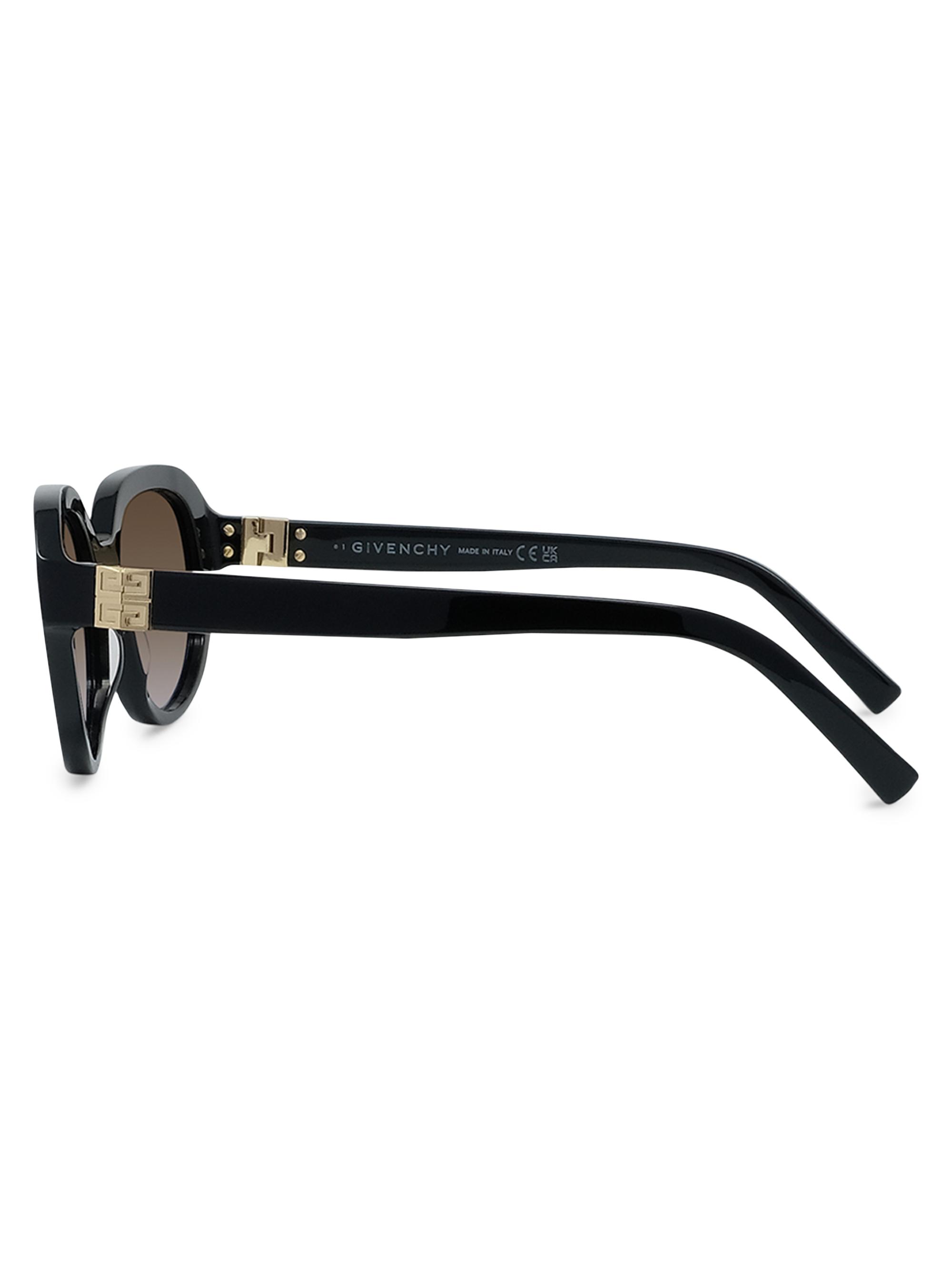 Givenchy 4G 53MM Round Sunglasses | Saks Fifth Avenue