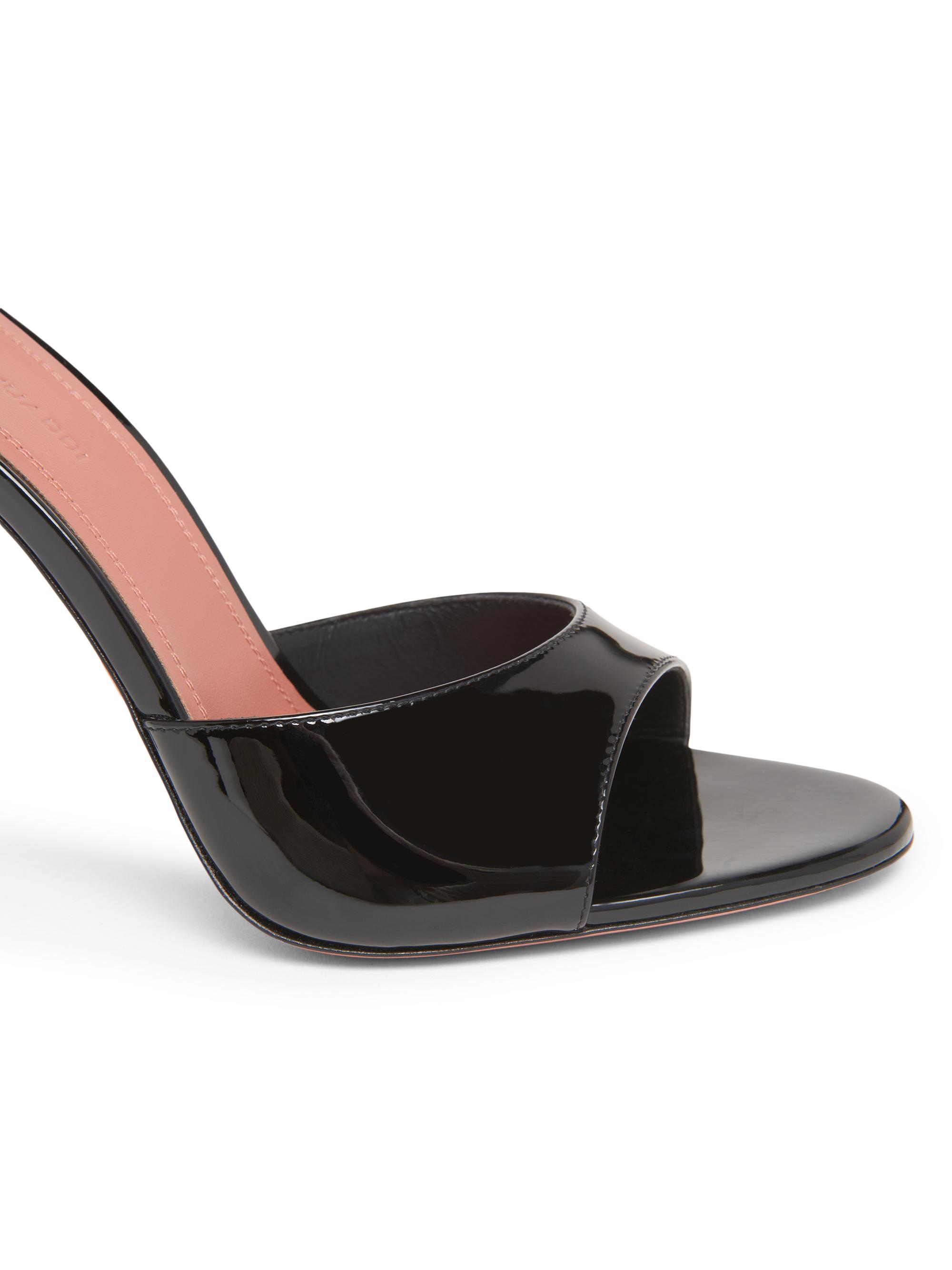 Amina Muaddi Elodie Patent Leather Mules | Saks Fifth Avenue