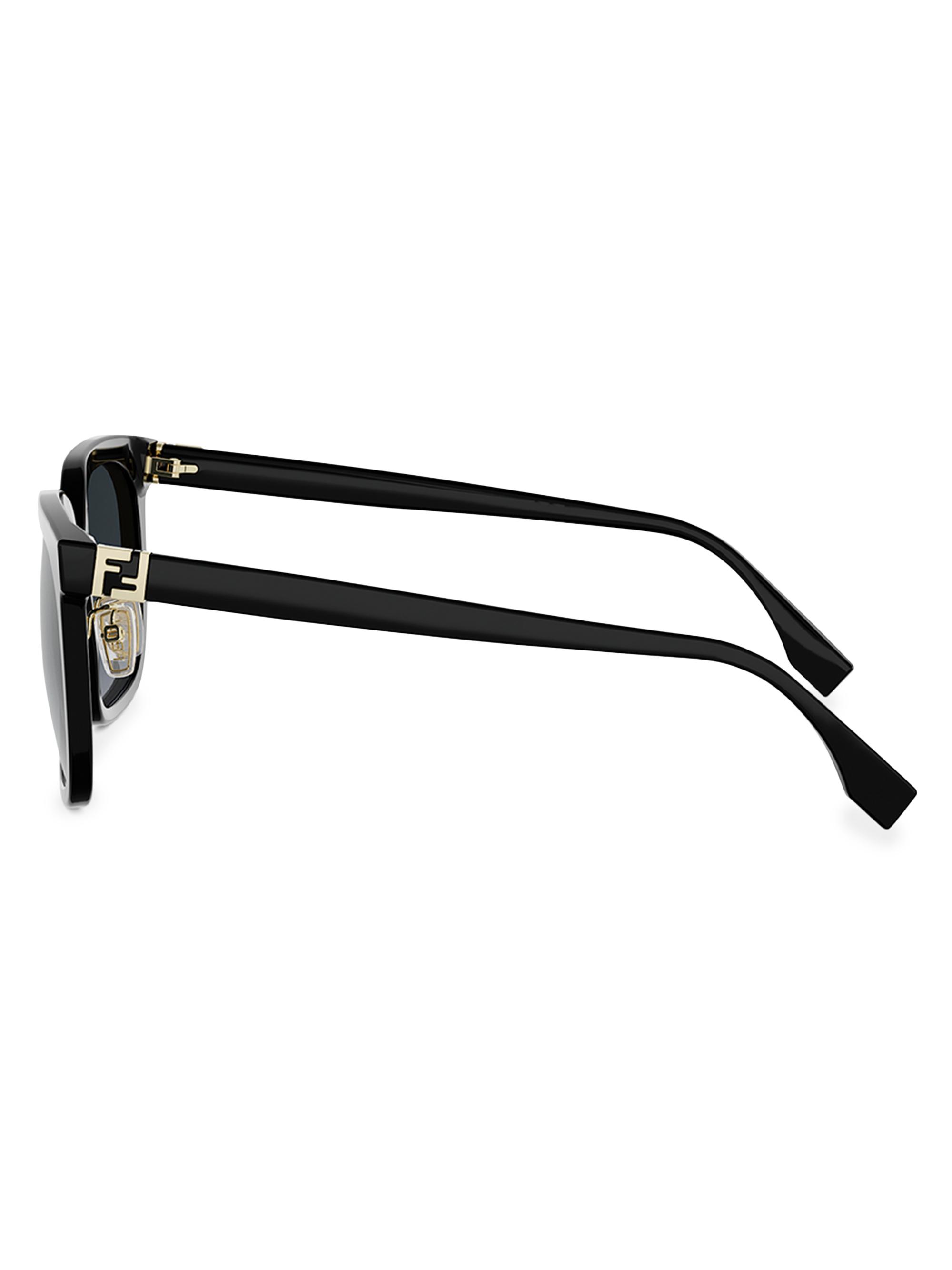Fendi 56MM Square Sunglasses | Saks Fifth Avenue