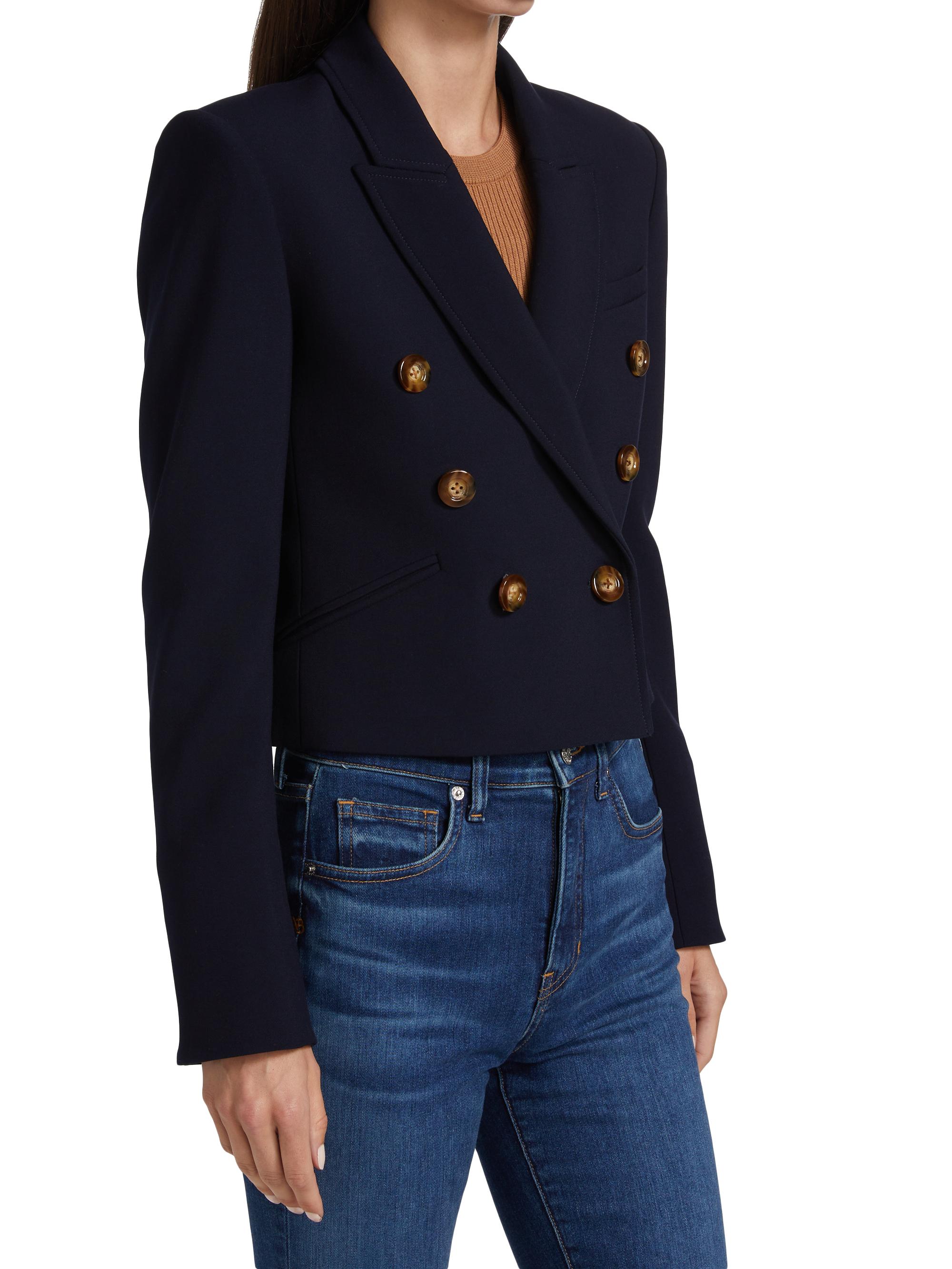 Veronica Beard Navis Cropped Dickey Jacket | Saks Fifth Avenue