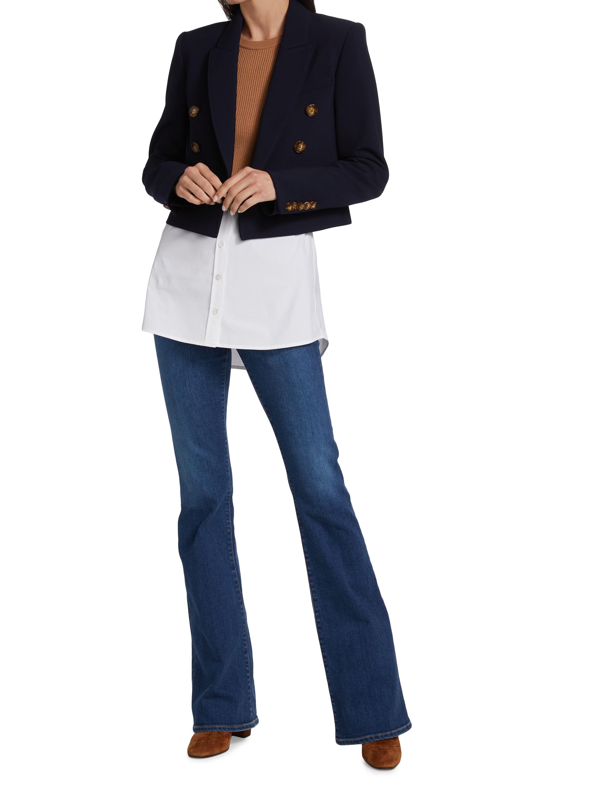 Veronica Beard Navis Cropped Dickey Jacket | Saks Fifth Avenue