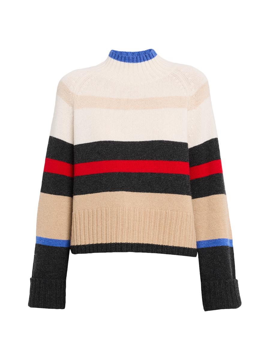 Autumn Cashmere Striped Cashmere Sweater | Saks Fifth Avenue