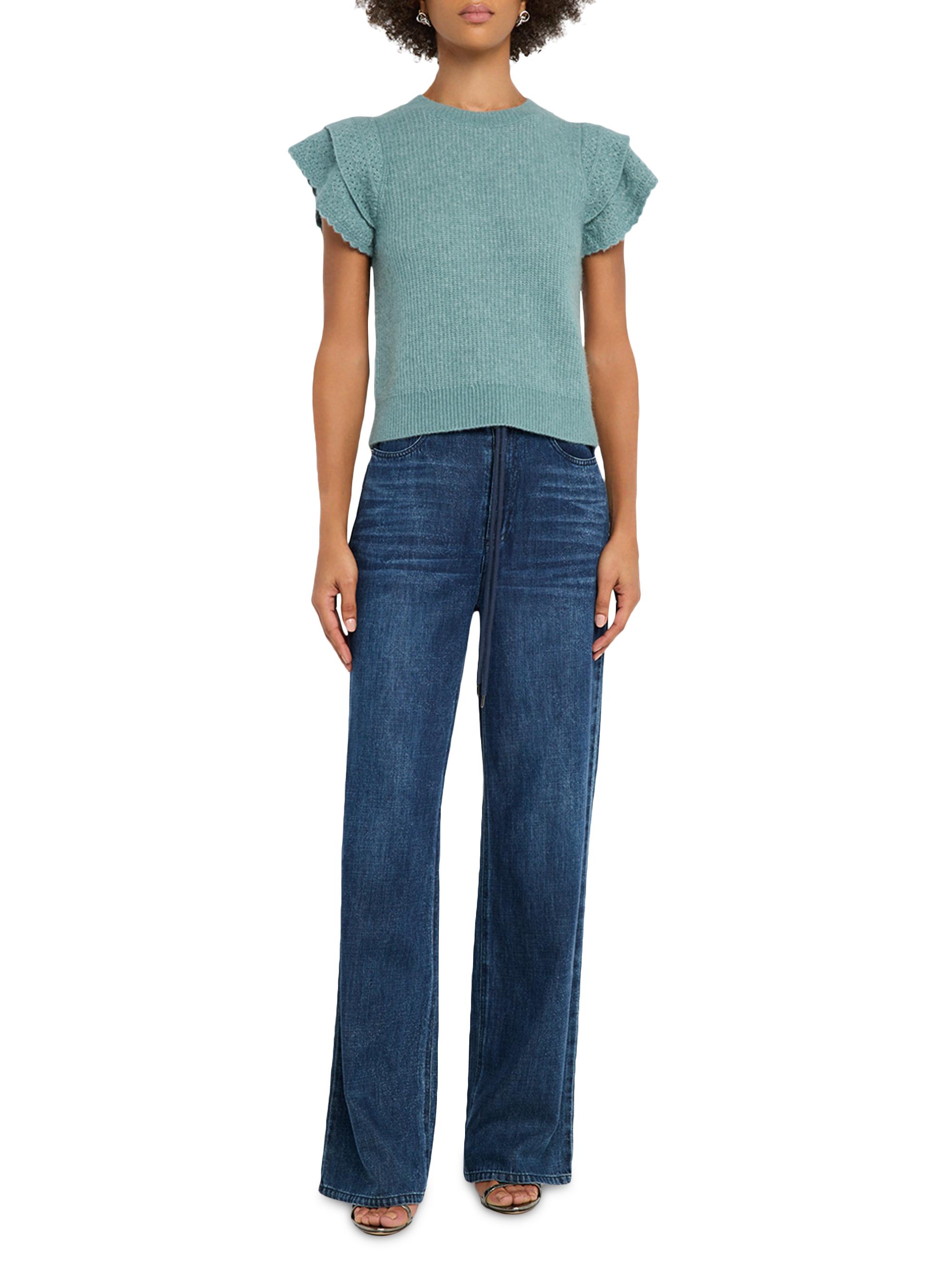 Rails Stasia Flutter-Sleeve Sweater | Saks Fifth Avenue