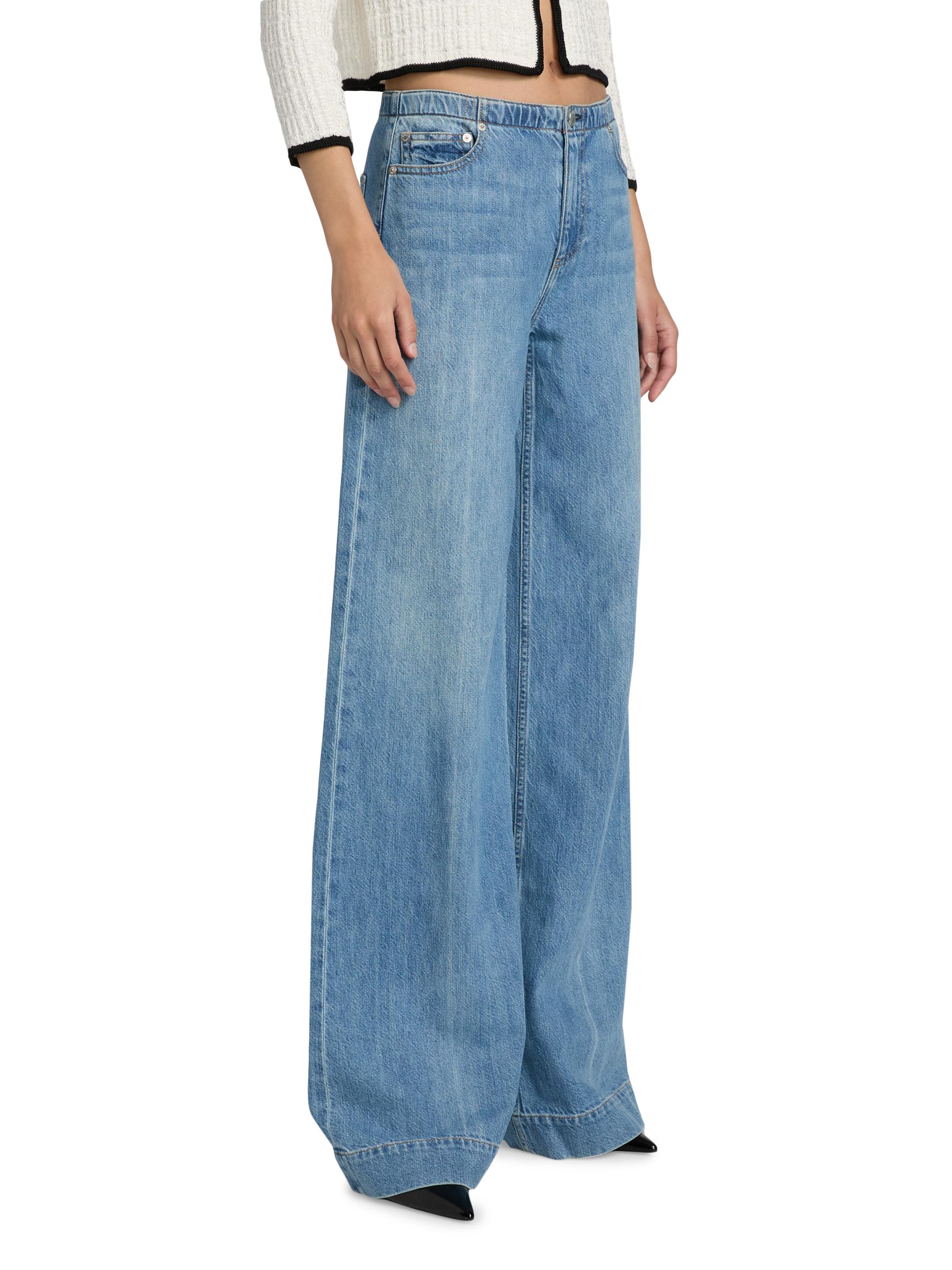 Alice + Olivia Slay Wide-Leg Jeans | Saks Fifth Avenue