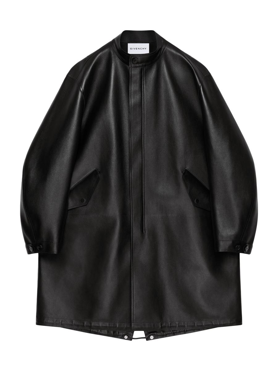 Givenchy Parka in Nappa Leather | Saks Fifth Avenue