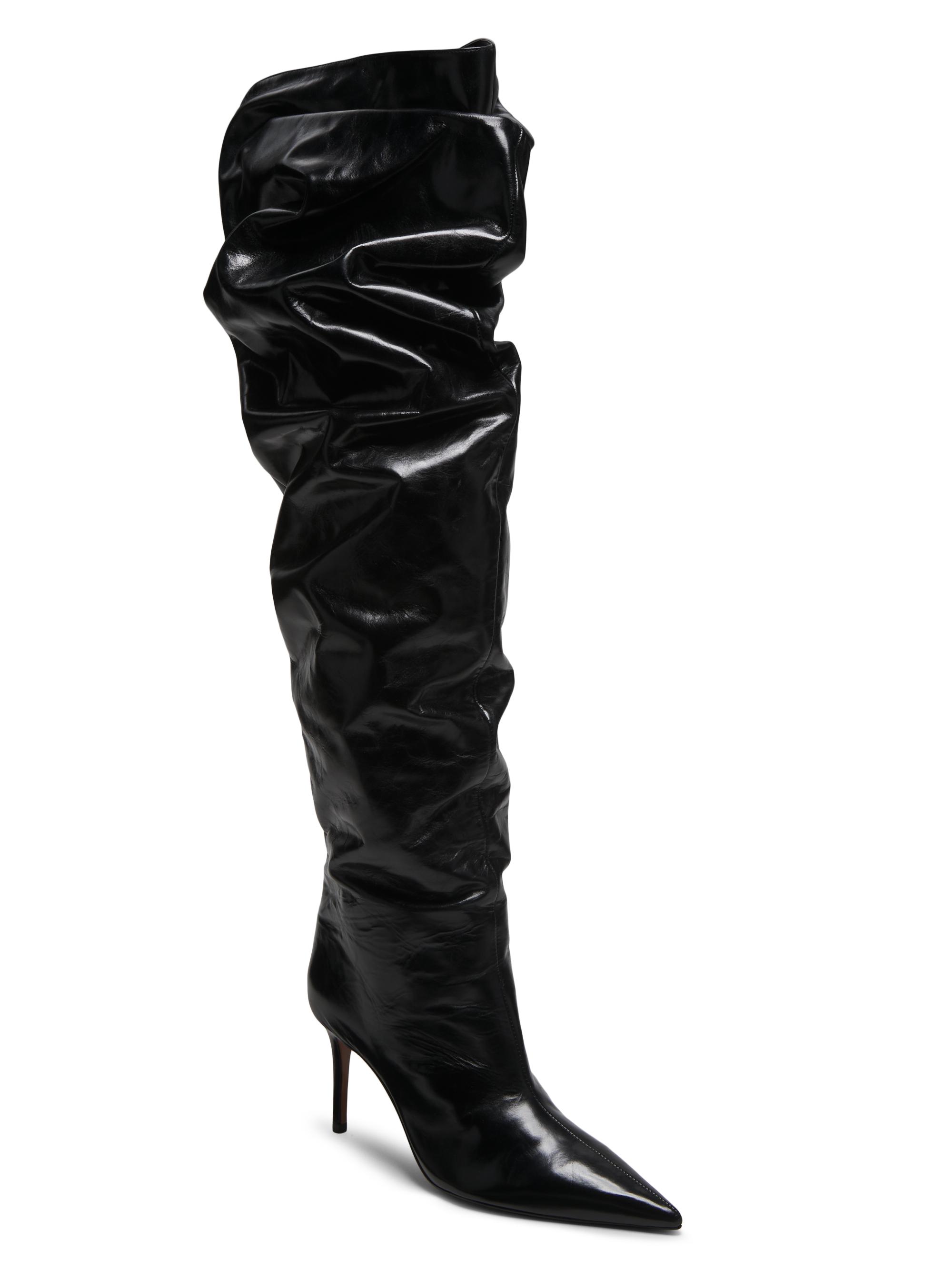 Schutz Ellen Slouch Leather Over-the-Knee Boots | Saks Fifth Avenue