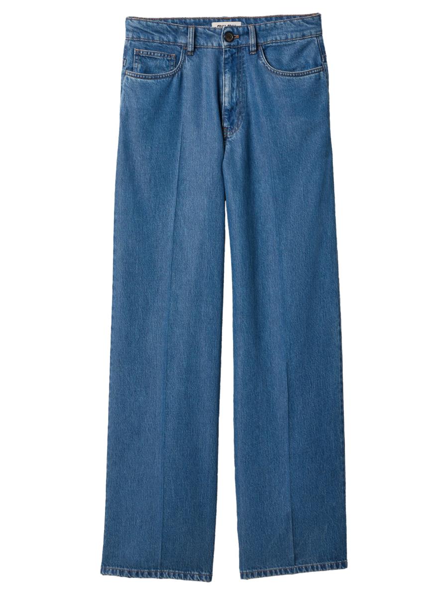 Miu Miu Five-pocket Denim Jeans | Saks Fifth Avenue