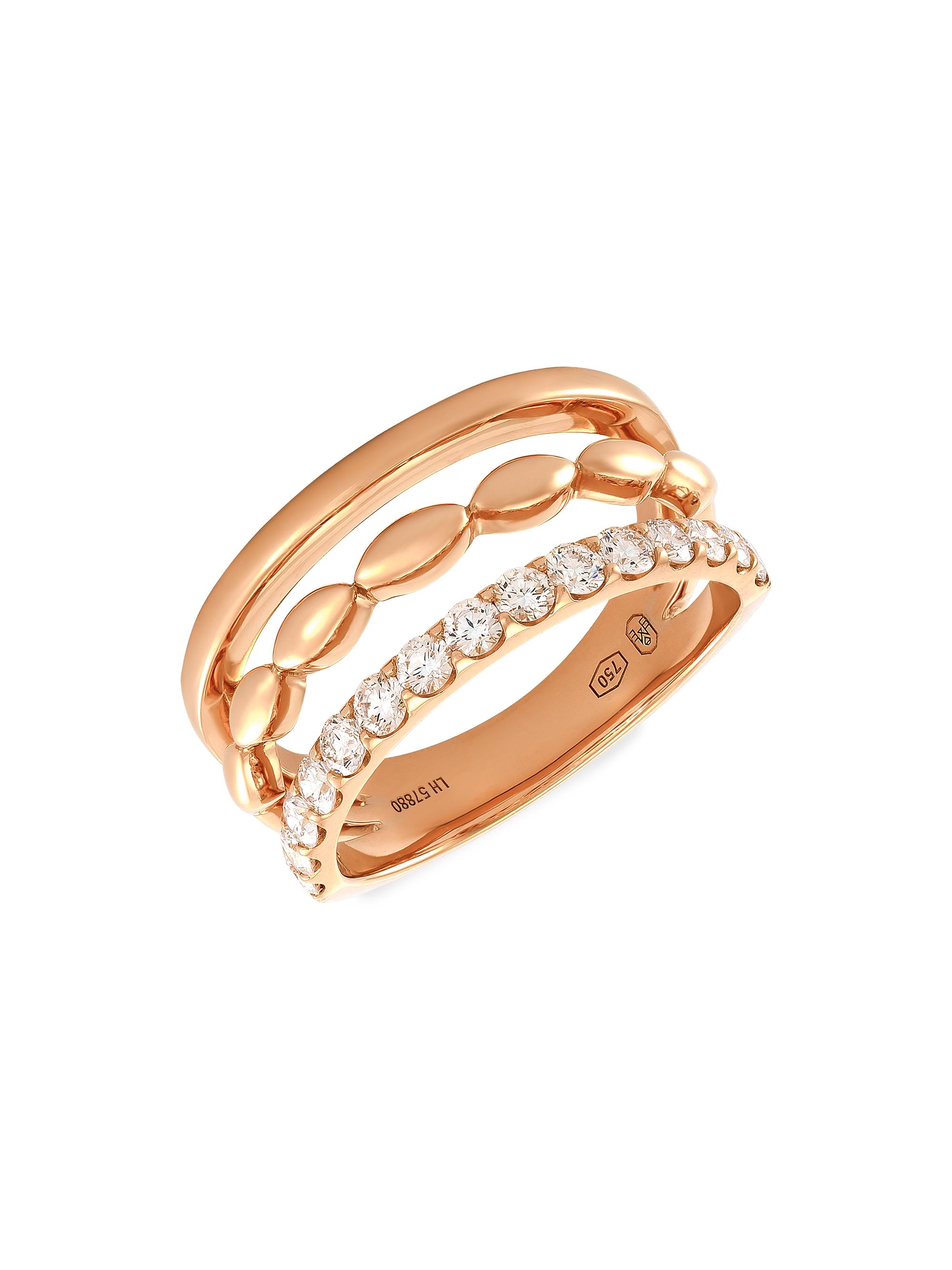 Etho Maria My Etho II 18K Gold & 0.56 TCW Diamond Ring | Saks Fifth Avenue