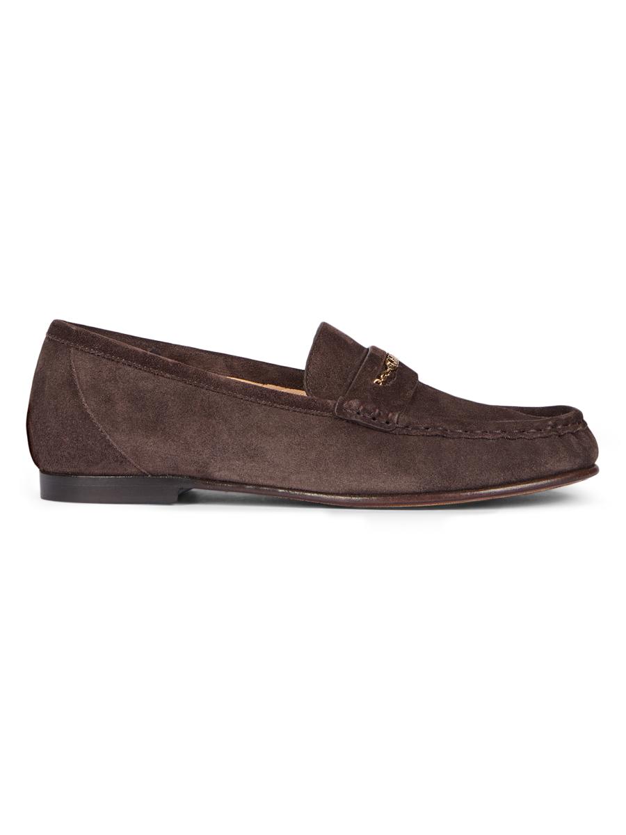 Chloé Logo Suede Loafers | Saks Fifth Avenue