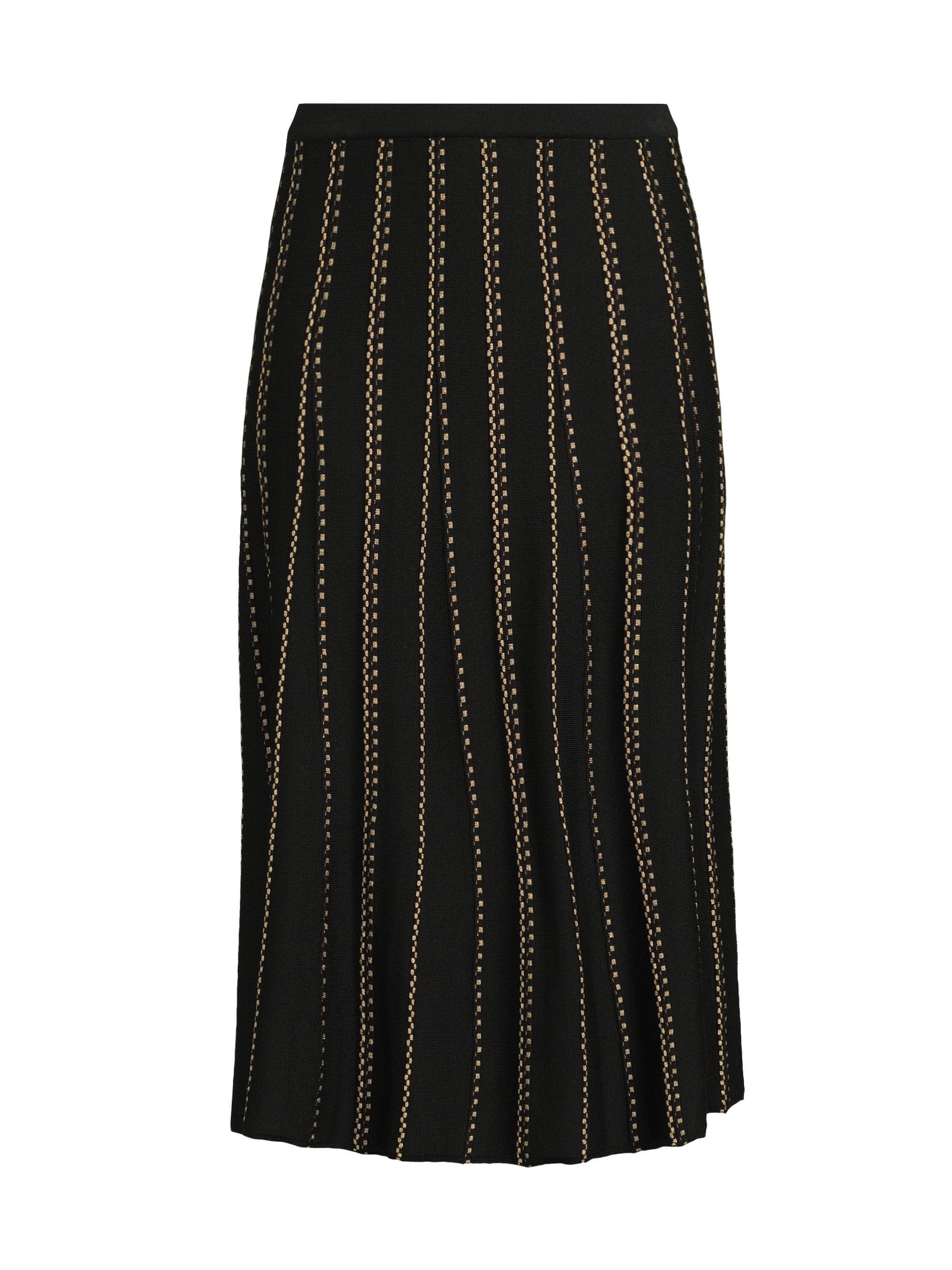 Ming Wang Missy Lurex-Knit A-Line Midi-Skirt | Saks Fifth Avenue