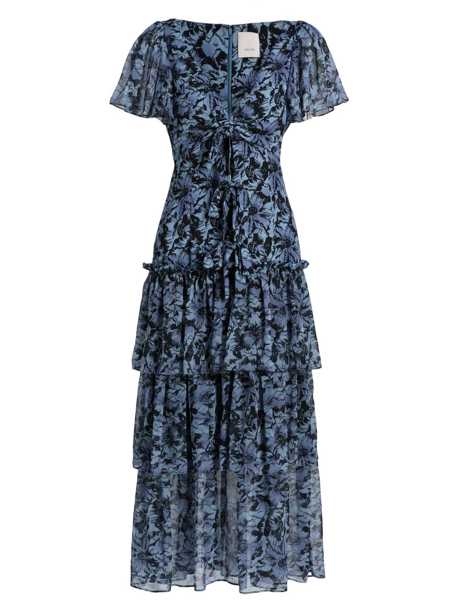 Cinq à Sept Grizzo Graphic Cosmos Midi-Dress | Saks Fifth Avenue