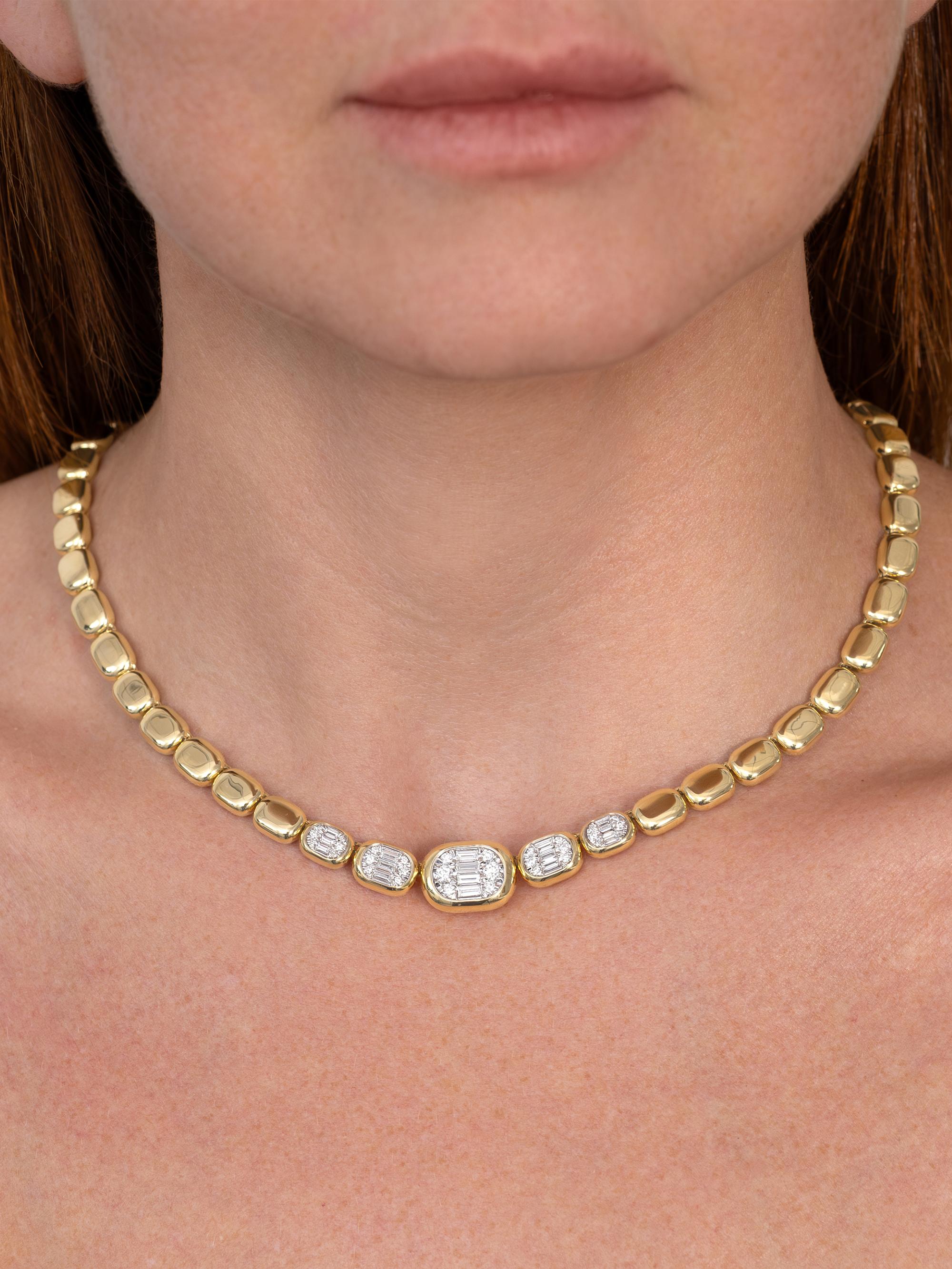 Shy Creation 14K Yellow Gold & 1.15 TCW Diamond Necklace | Saks Fifth ...