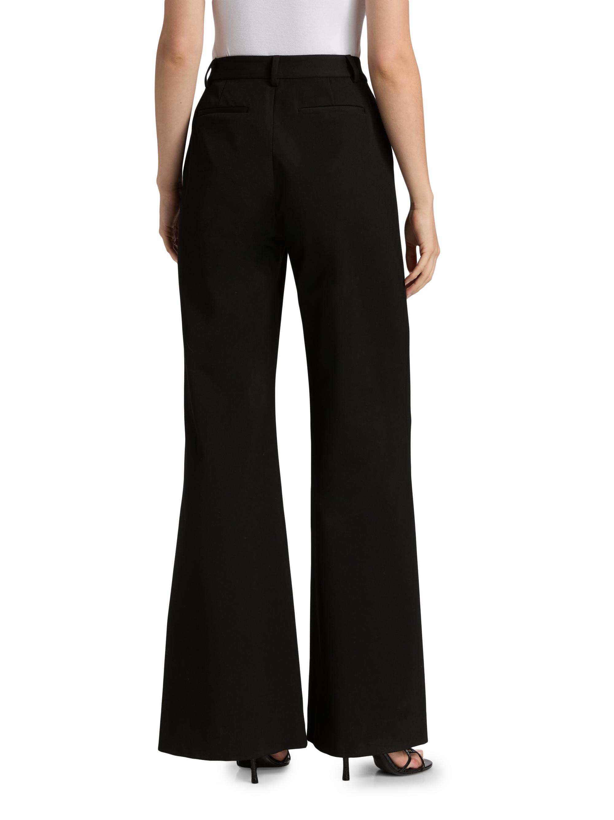 L'AGENCE Pilar Wide-Leg Pants | Saks Fifth Avenue