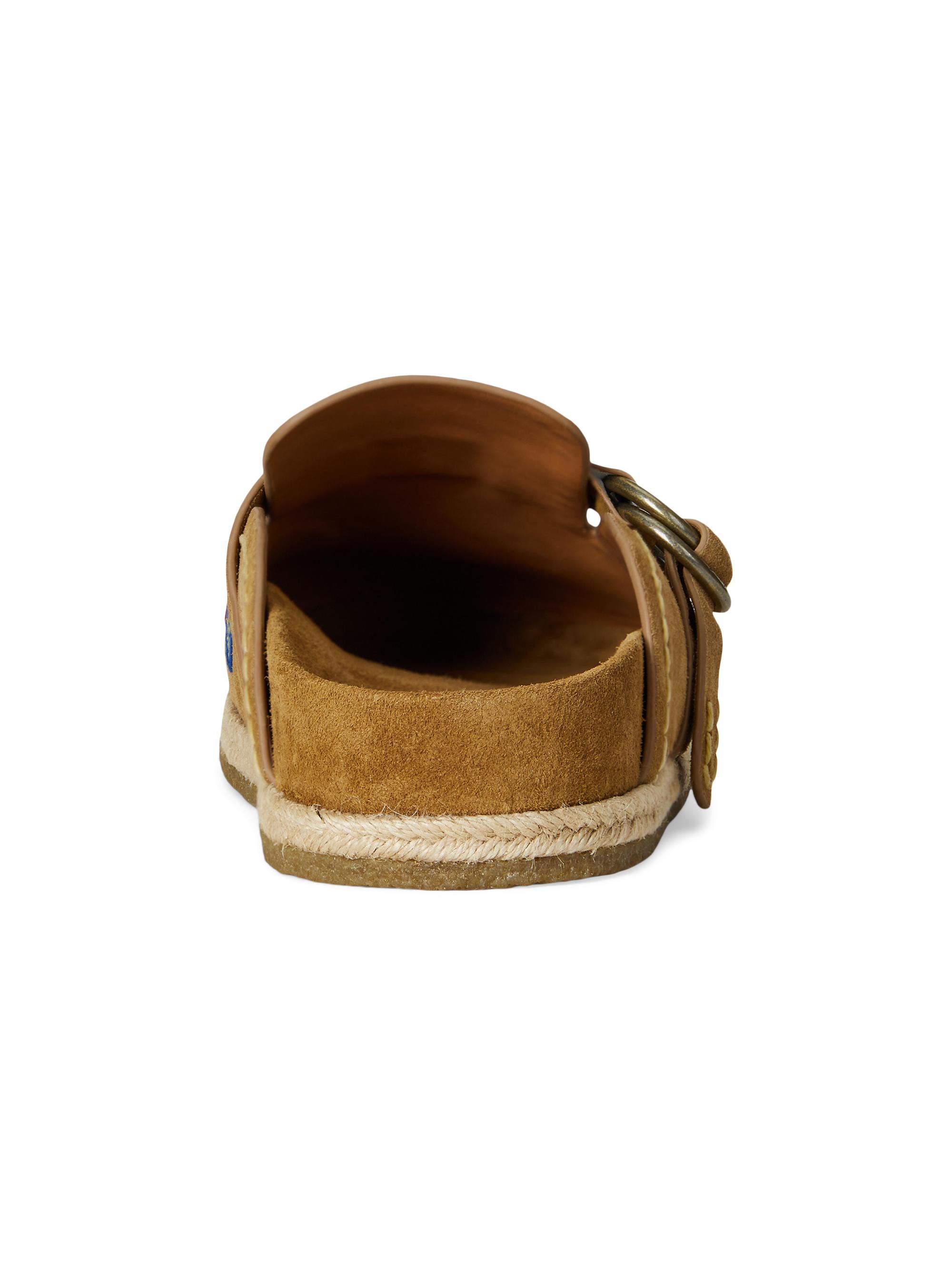 Polo Ralph Lauren Patchwork Suede Clogs | Saks Fifth Avenue