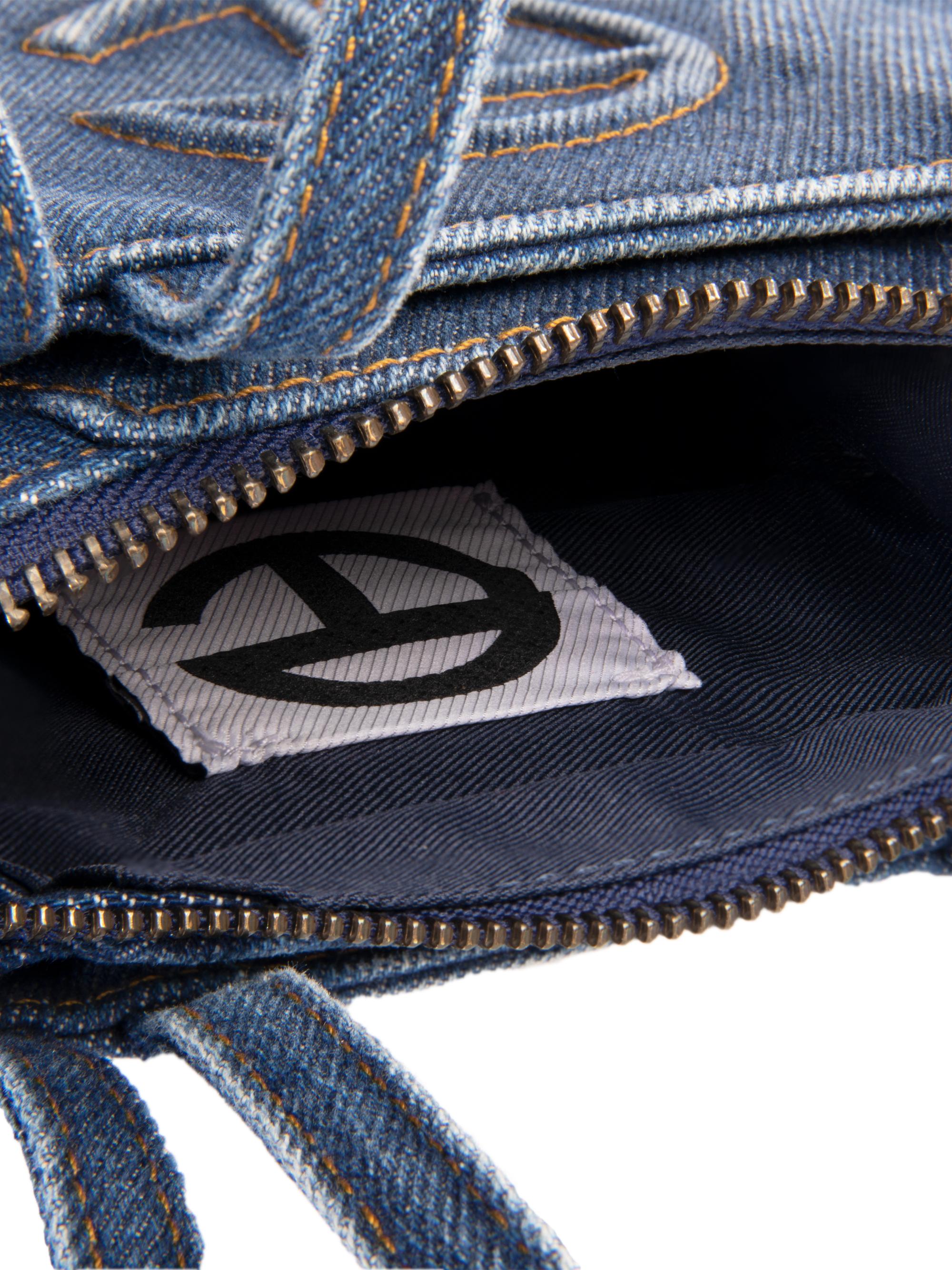 TELFAR Small Denim Shopper Tote Bag | Saks Fifth Avenue