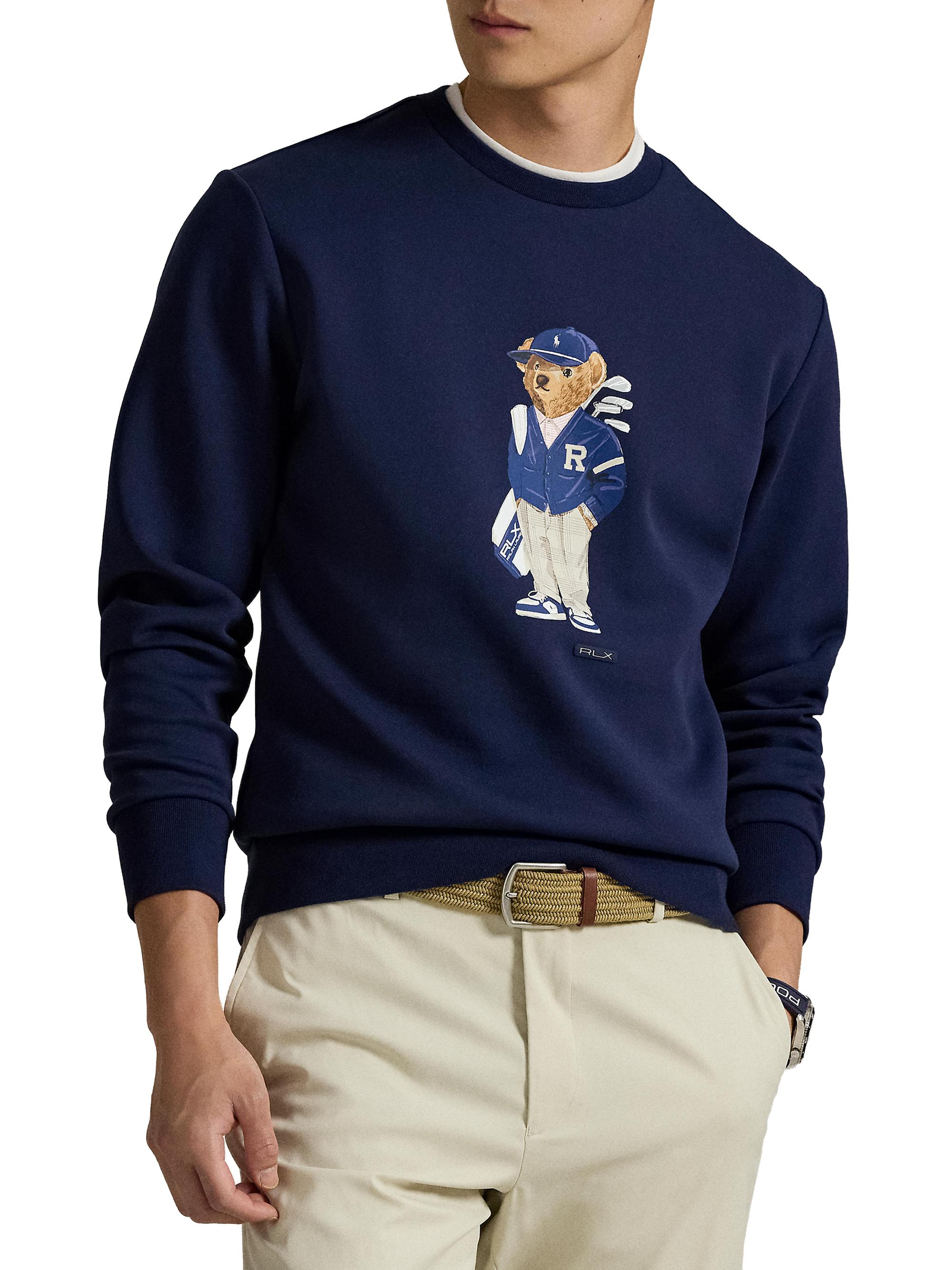 RLX Ralph Lauren Golf Polo Bear Crewneck Sweatshirt | Saks Fifth Avenue