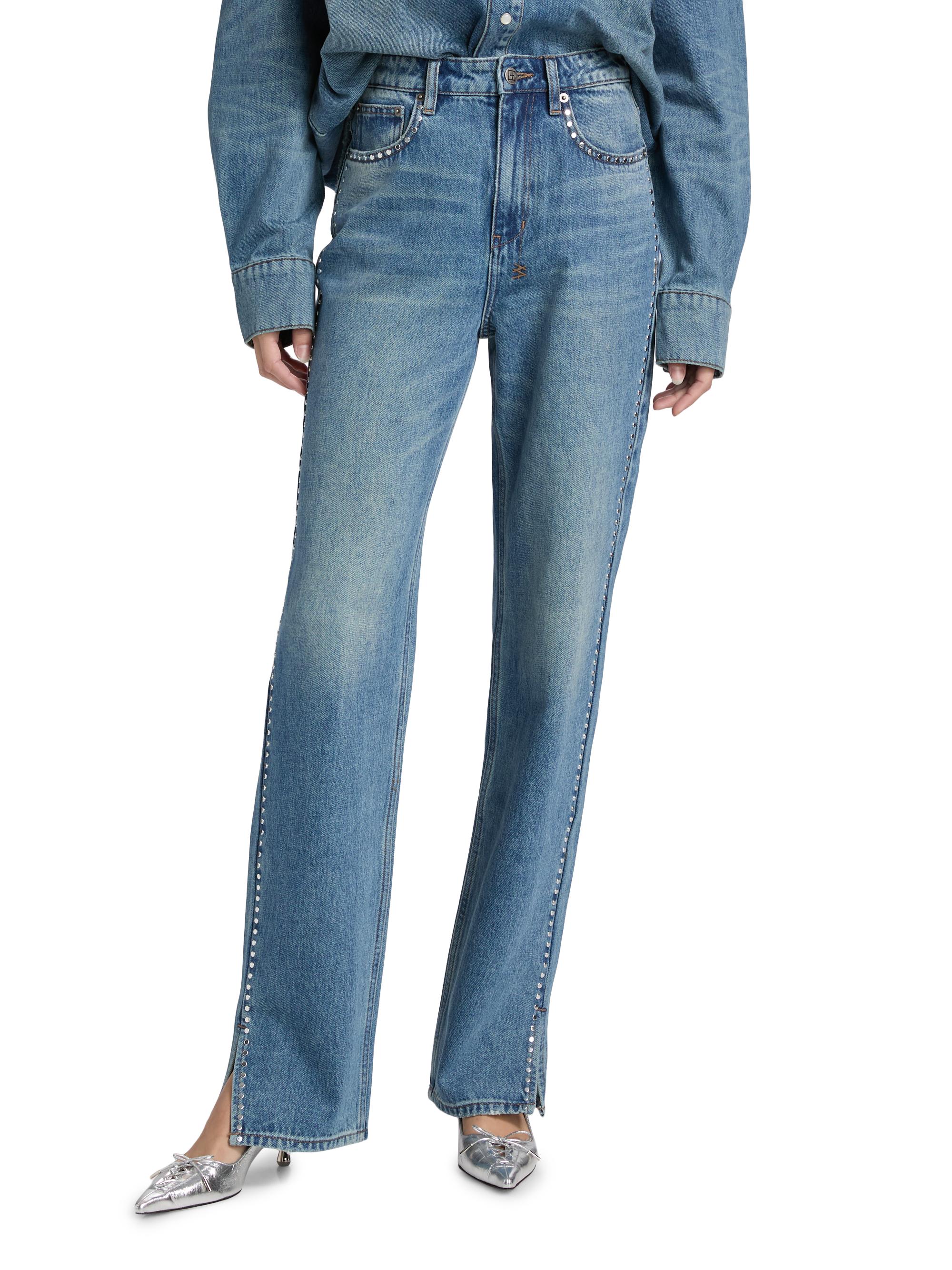 Ksubi Neo-Nostalgia Playback Texas Studded Jeans | Saks Fifth Avenue