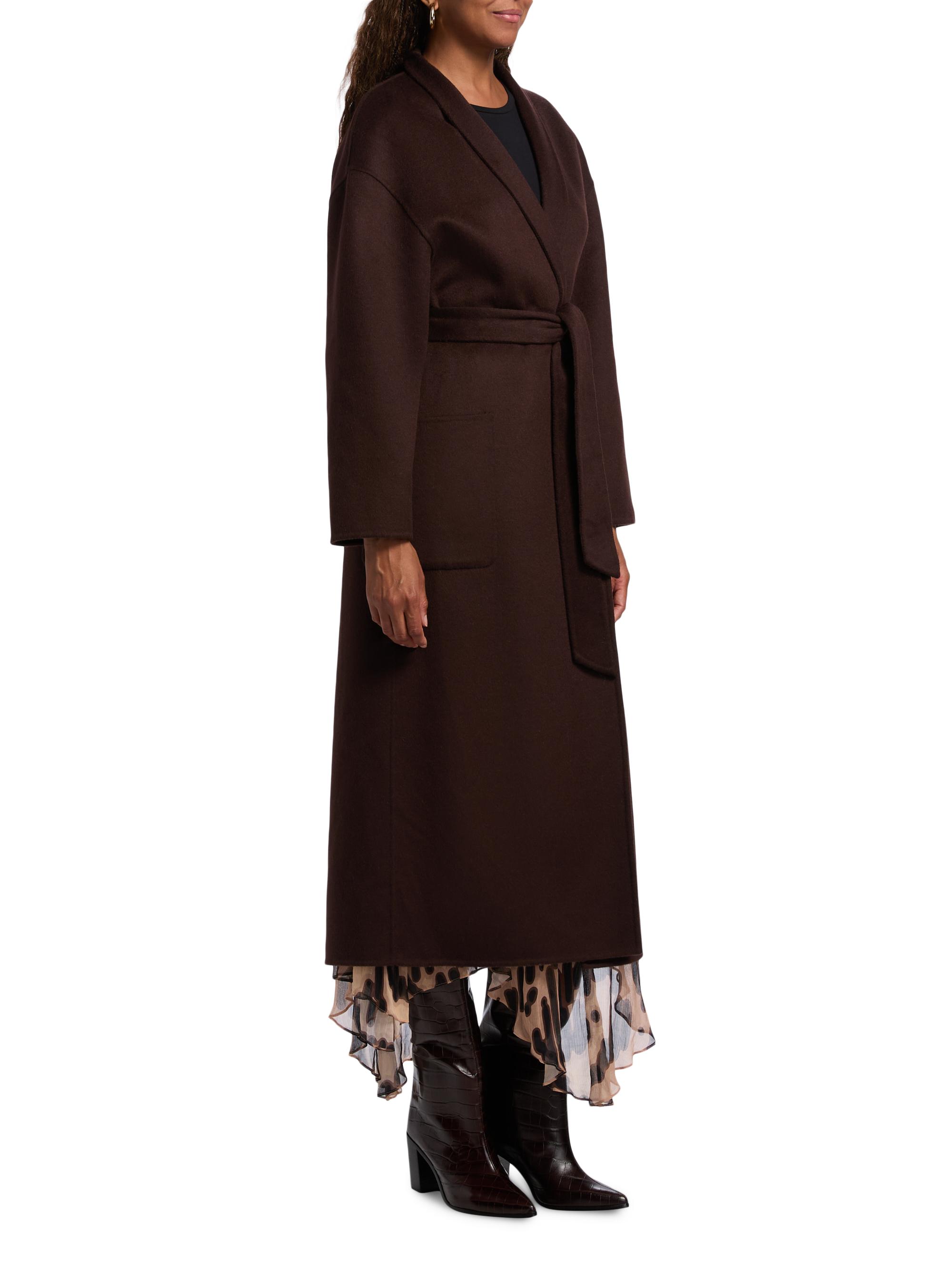 ba&sh Kate Wrap Wool-Blend Coat | Saks Fifth Avenue