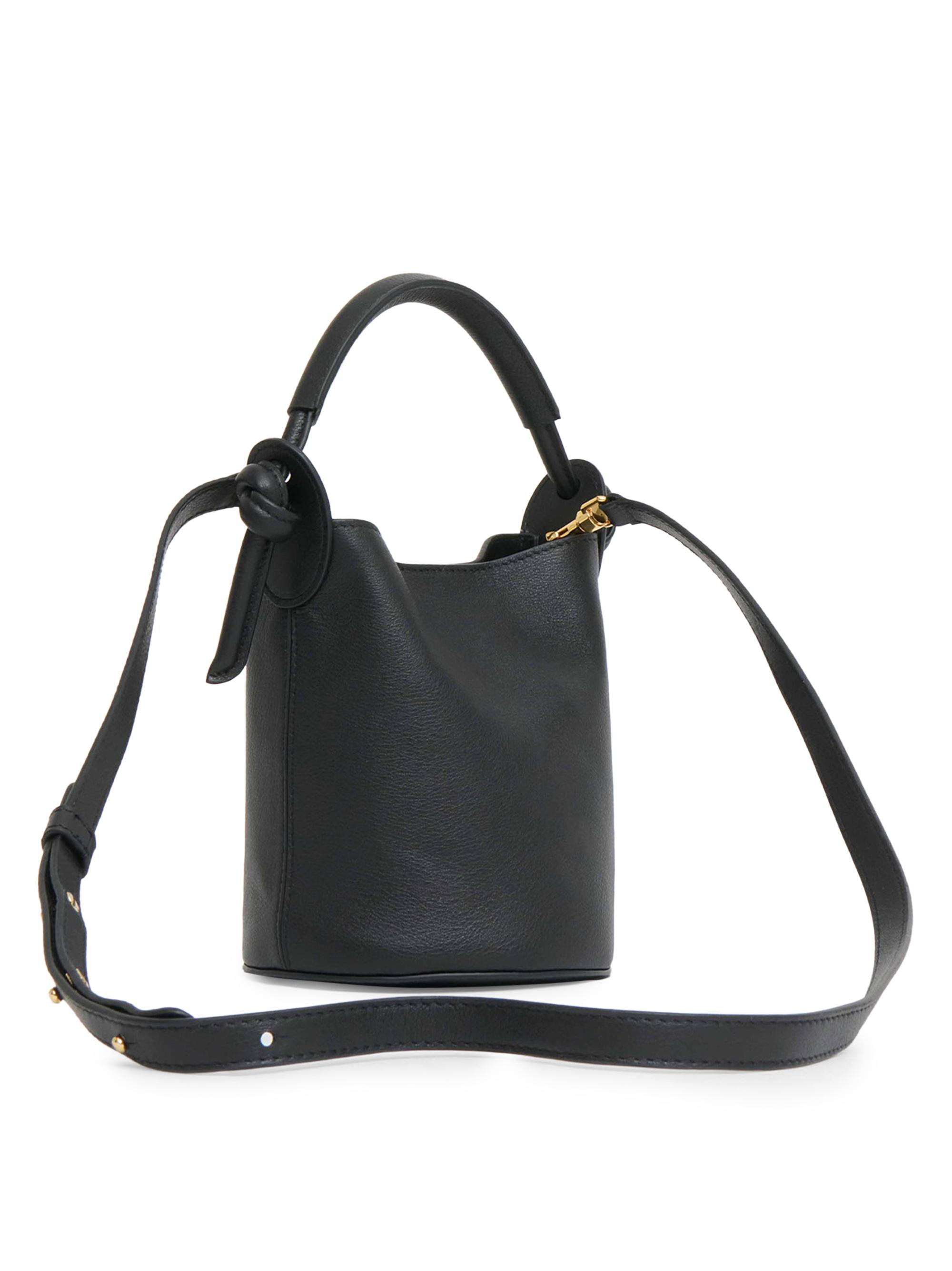 Mansur Gavriel Mini Fortuna Leather Bucket Bag | Saks Fifth Avenue