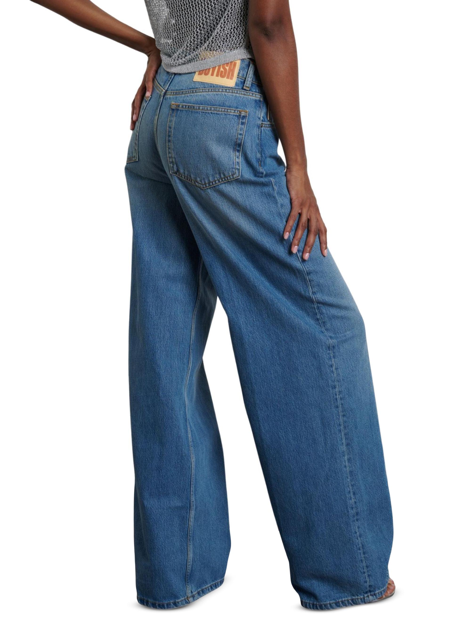 Boyish The Jovi Retro Wide Leg High Rise Jeans | Saks Fifth Avenue